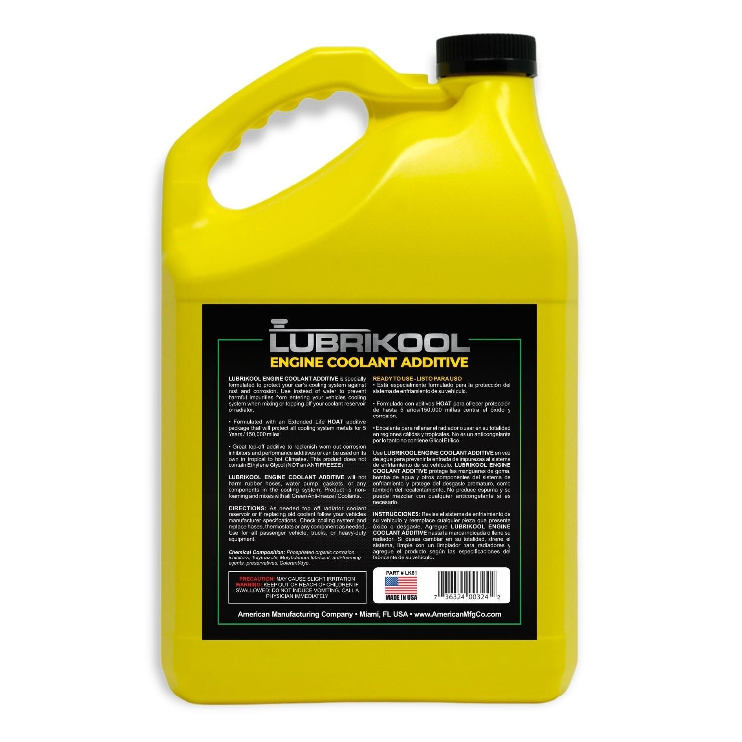 American Manufacturing Inc Lubrikool Engine Coolant Additive 1 Gallon