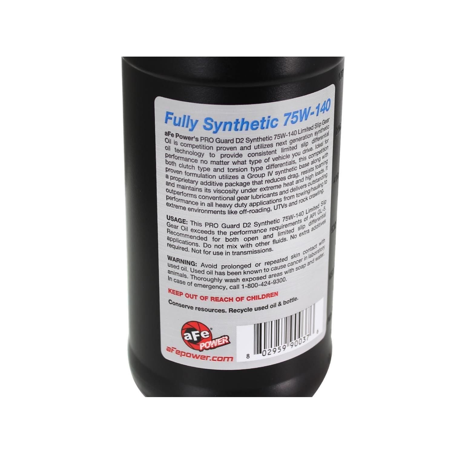 AFE Power 75W-140 Full Synthetic Gear Oil 1 Quart
