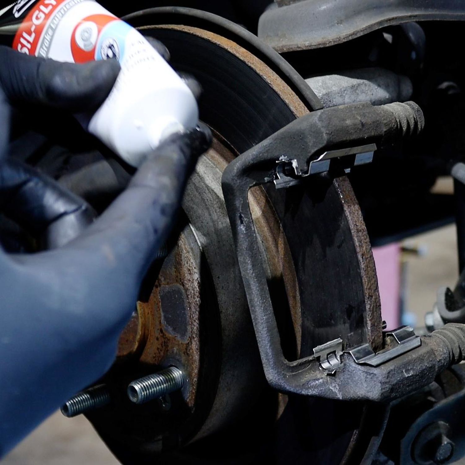 AGS Sil-Glyde Silicone Brake Lubricant Tube 4oz