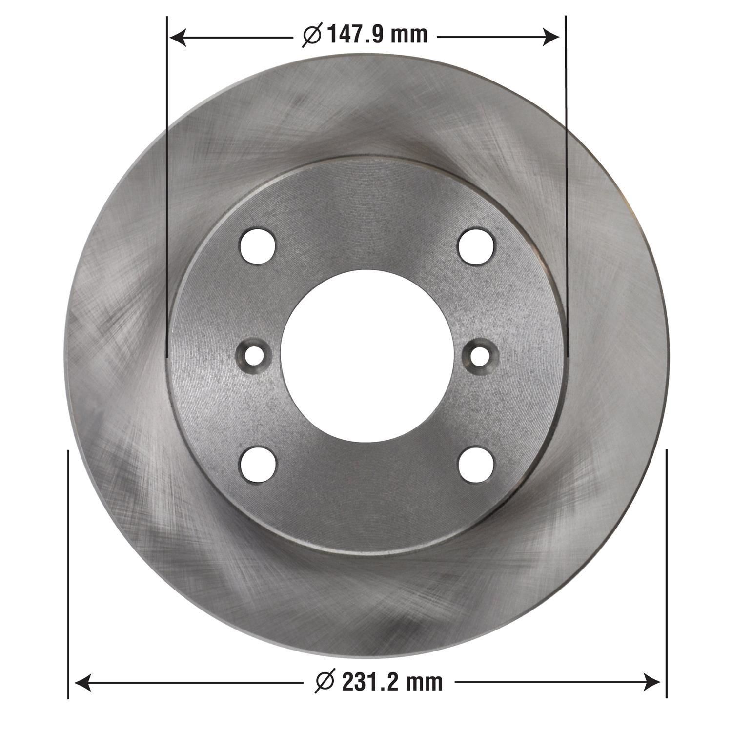 Duralast Disc Brake Rotor 31015