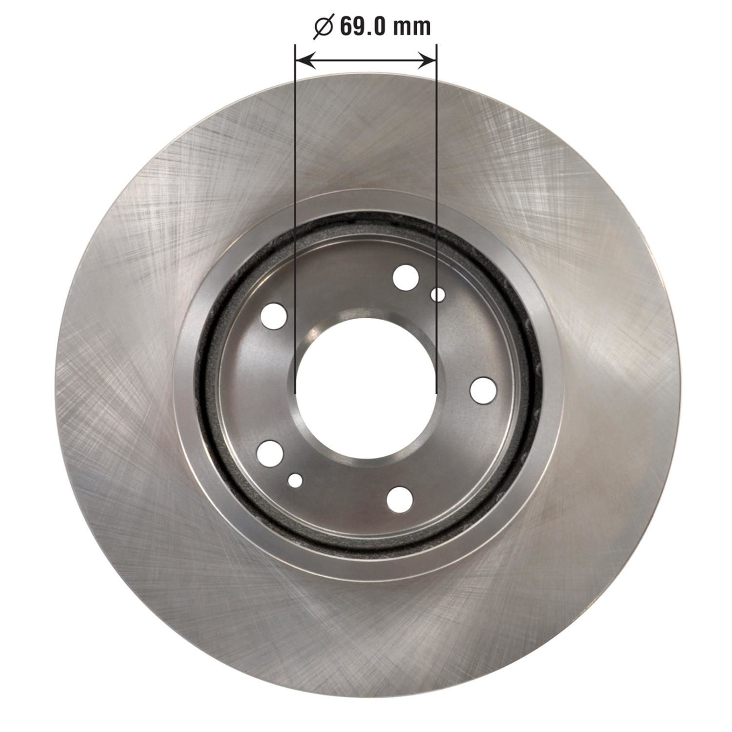 Duralast Disc Brake Rotor 31313