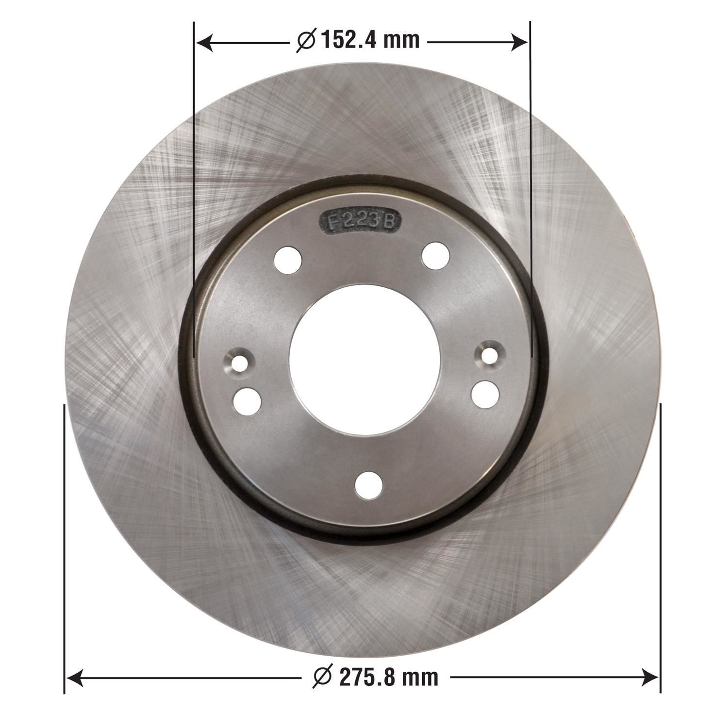 Duralast Disc Brake Rotor 31340