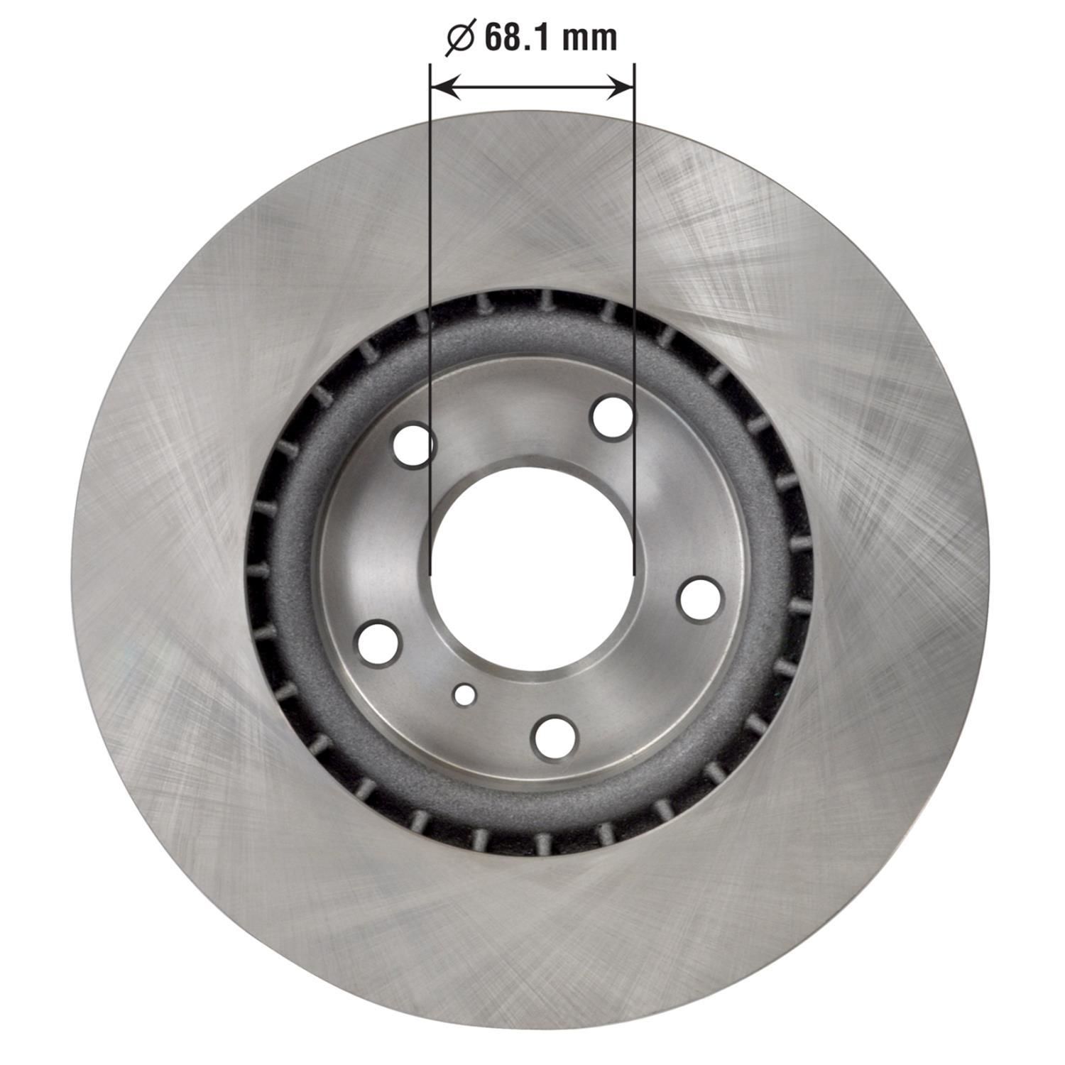 Duralast Disc Brake Rotor 31350