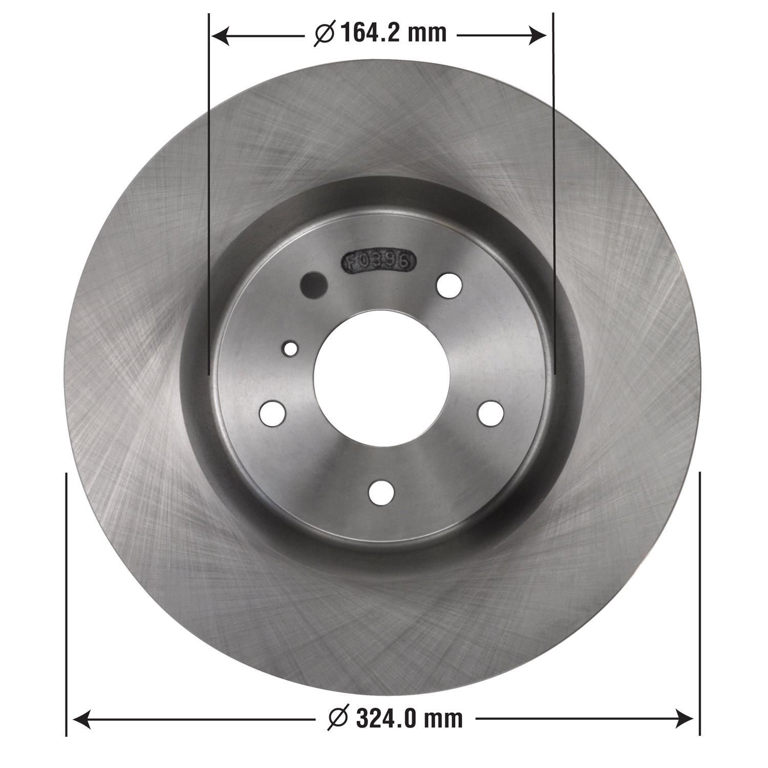 Duralast Disc Brake Rotor 31395