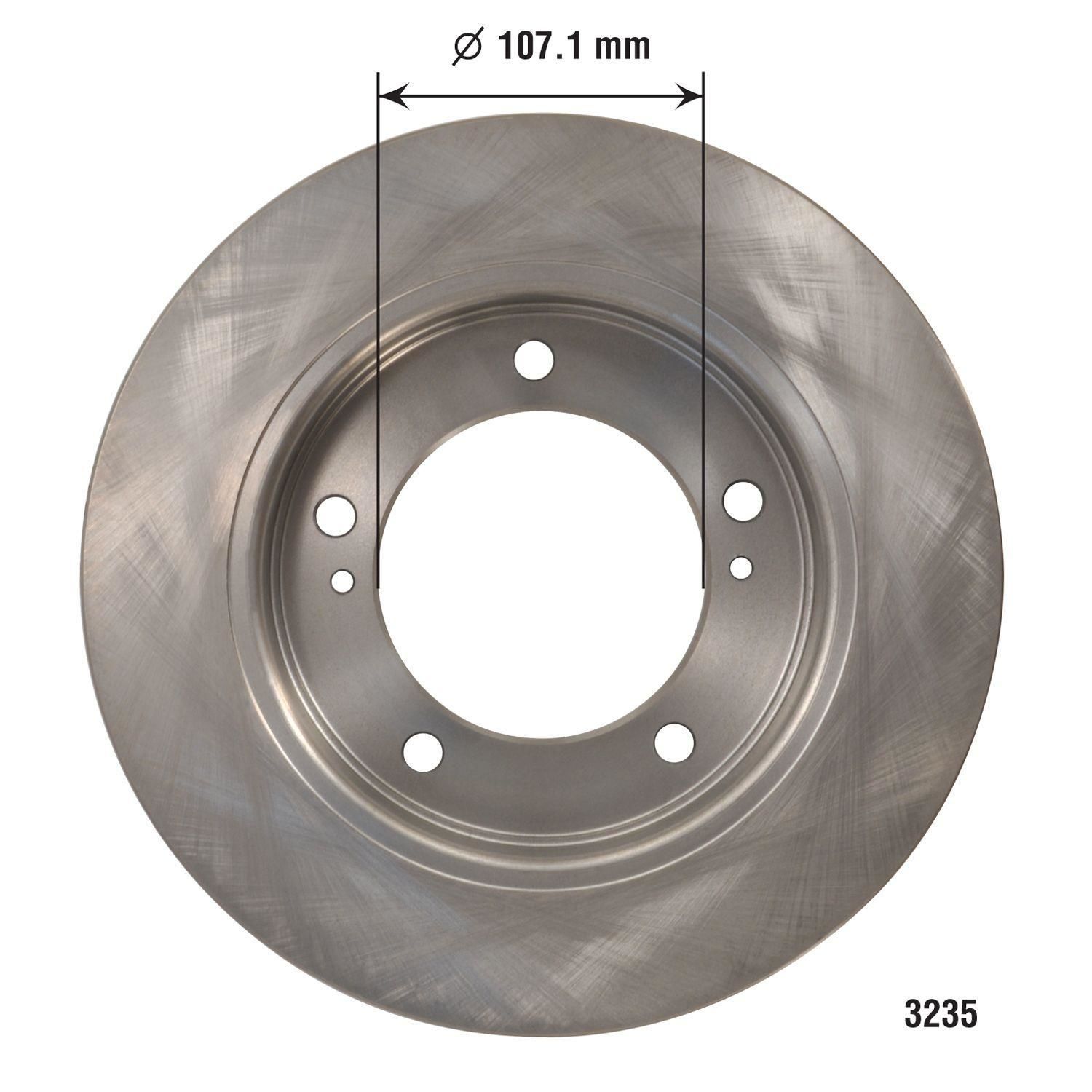 Duralast Disc Brake Rotor 3235