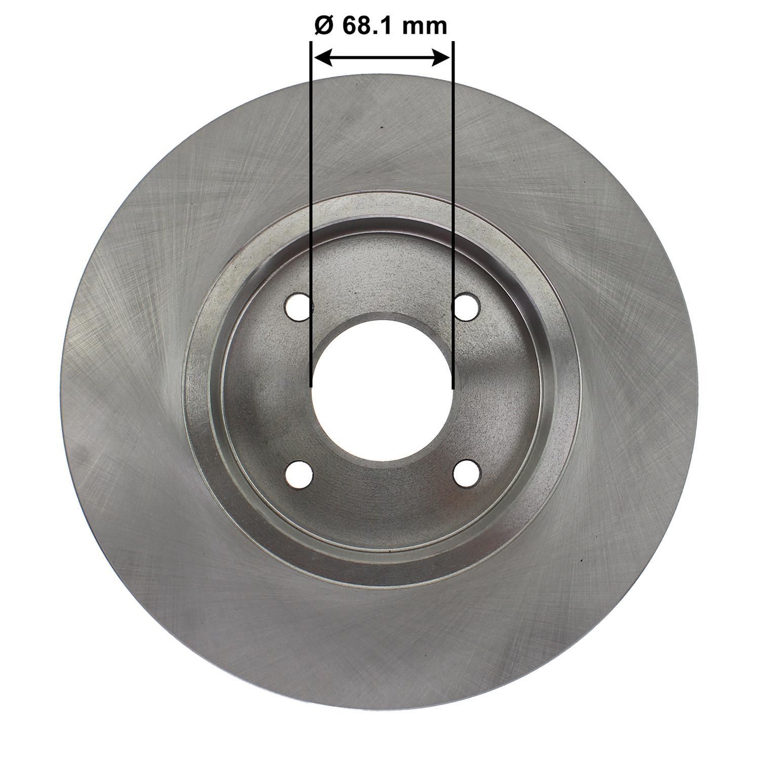 Duralast Disc Brake Rotor 3256
