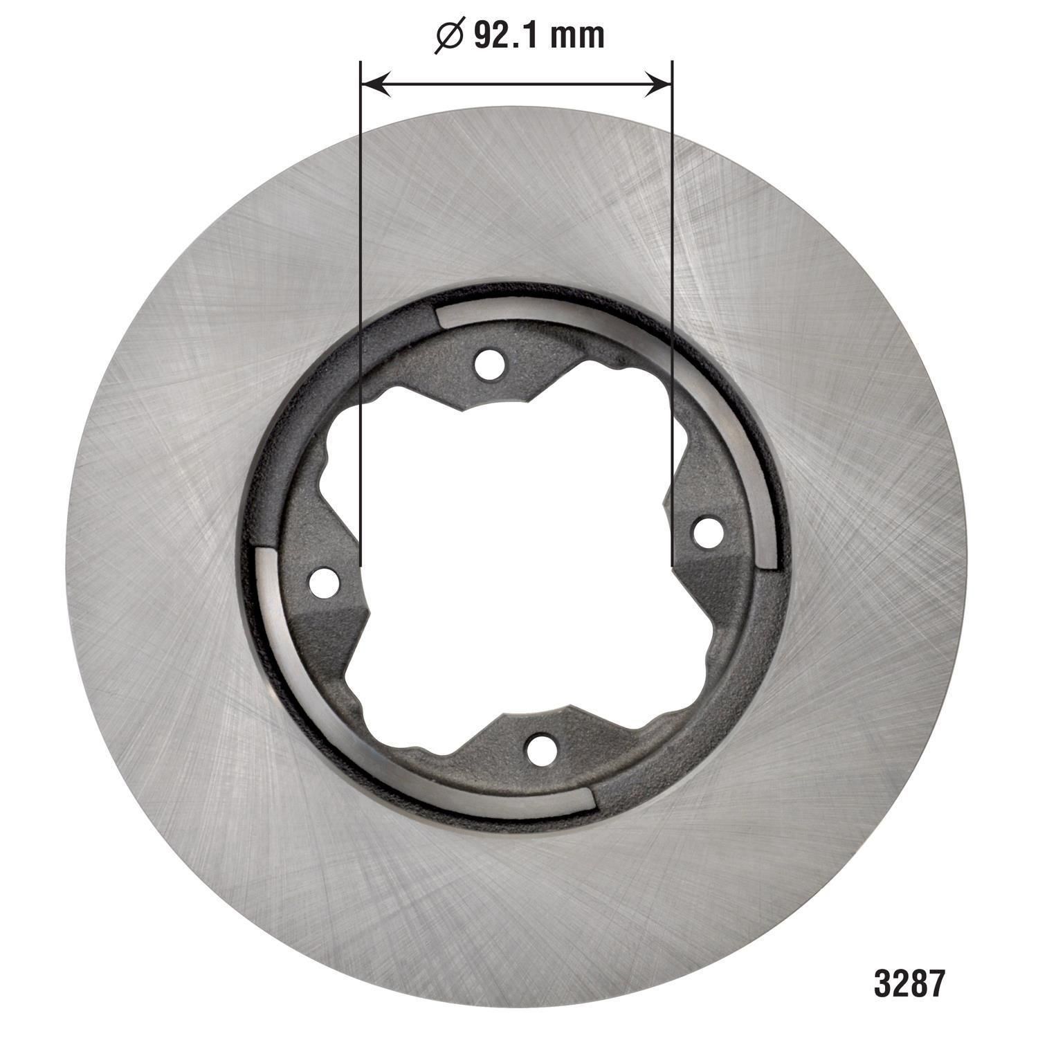 Duralast Disc Brake Rotor 3287