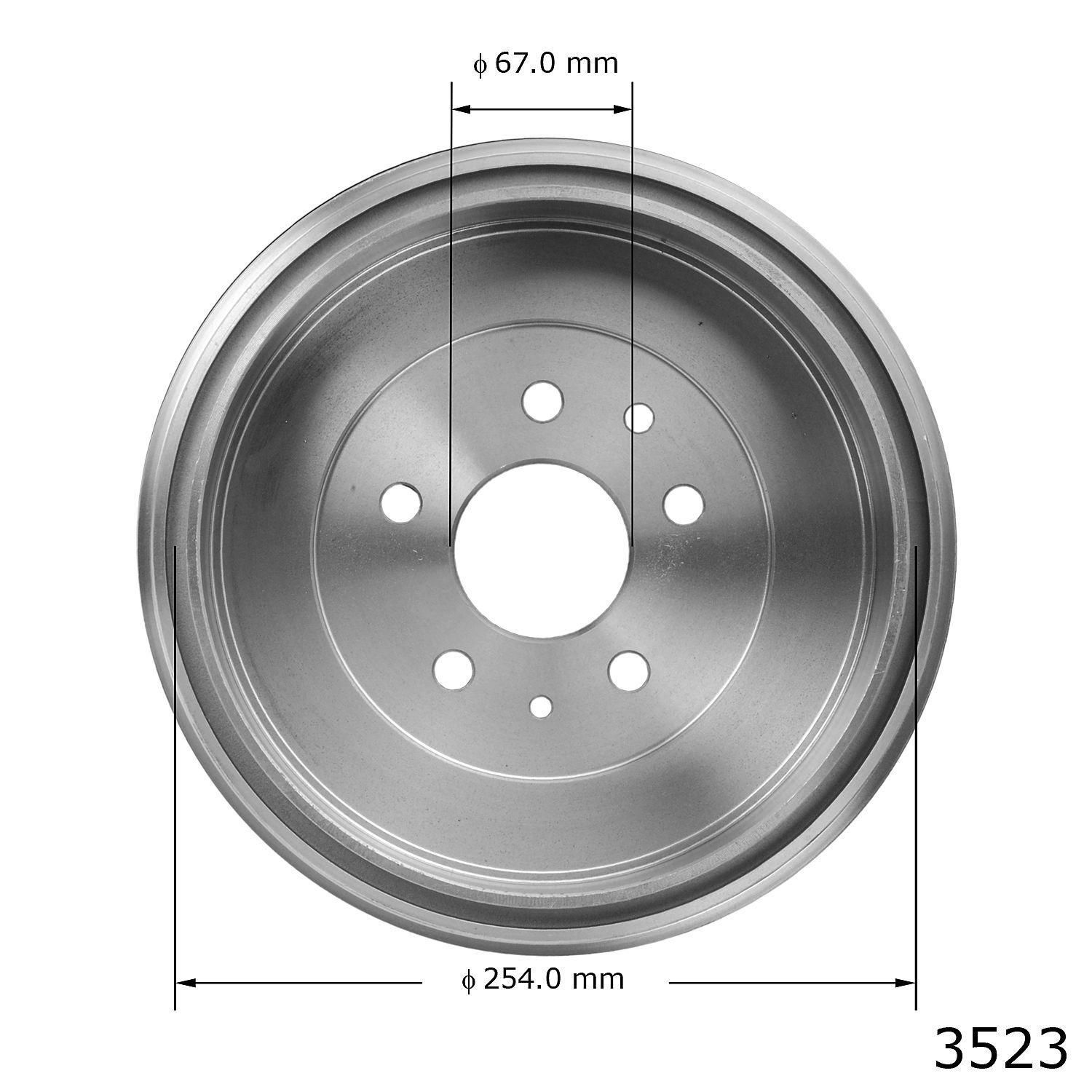 Duralast Brake Drum 3523