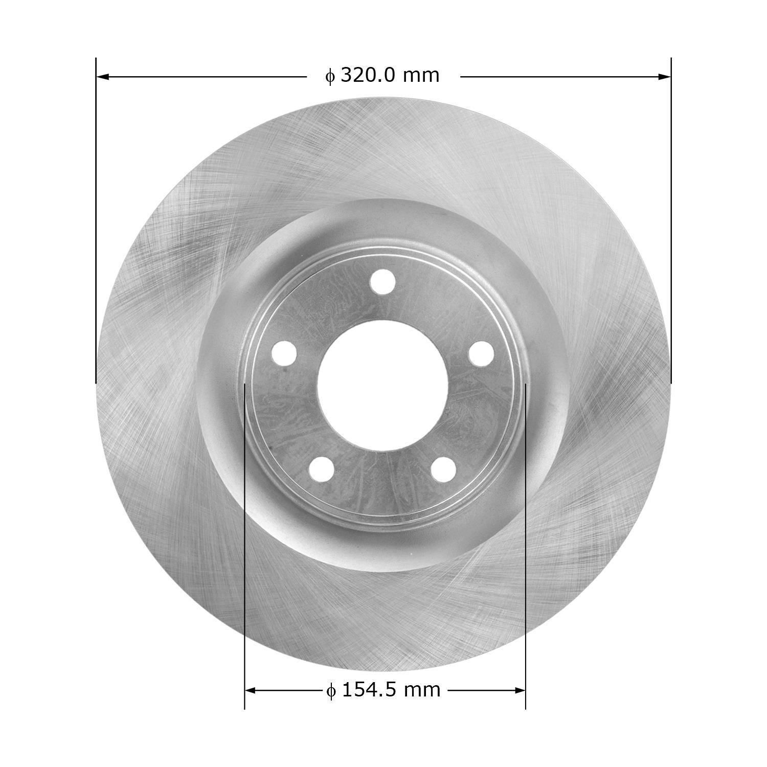 Duralast Disc Brake Rotor 42255