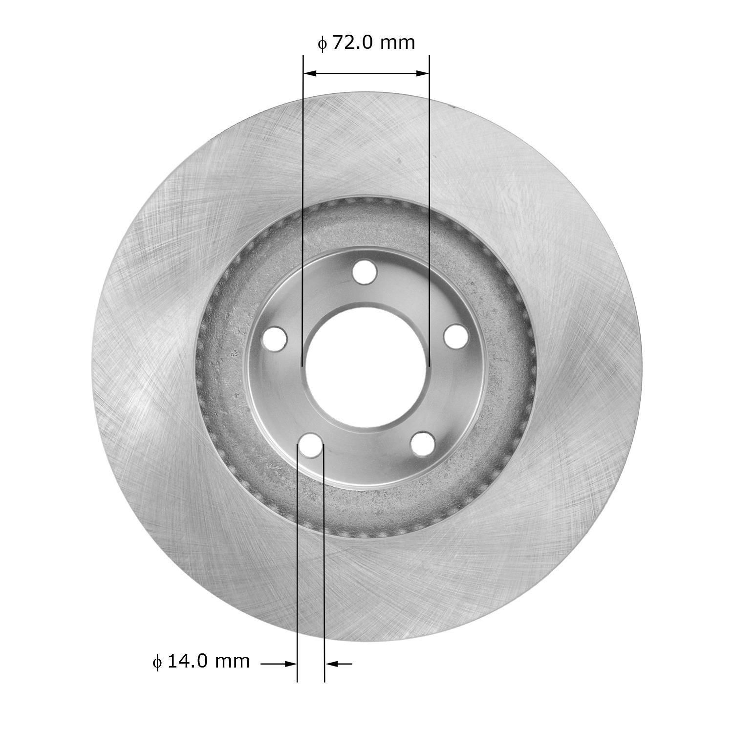 Duralast Disc Brake Rotor 42255