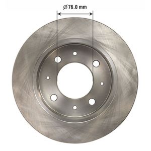 Duralast Disc Brake Rotor 42256