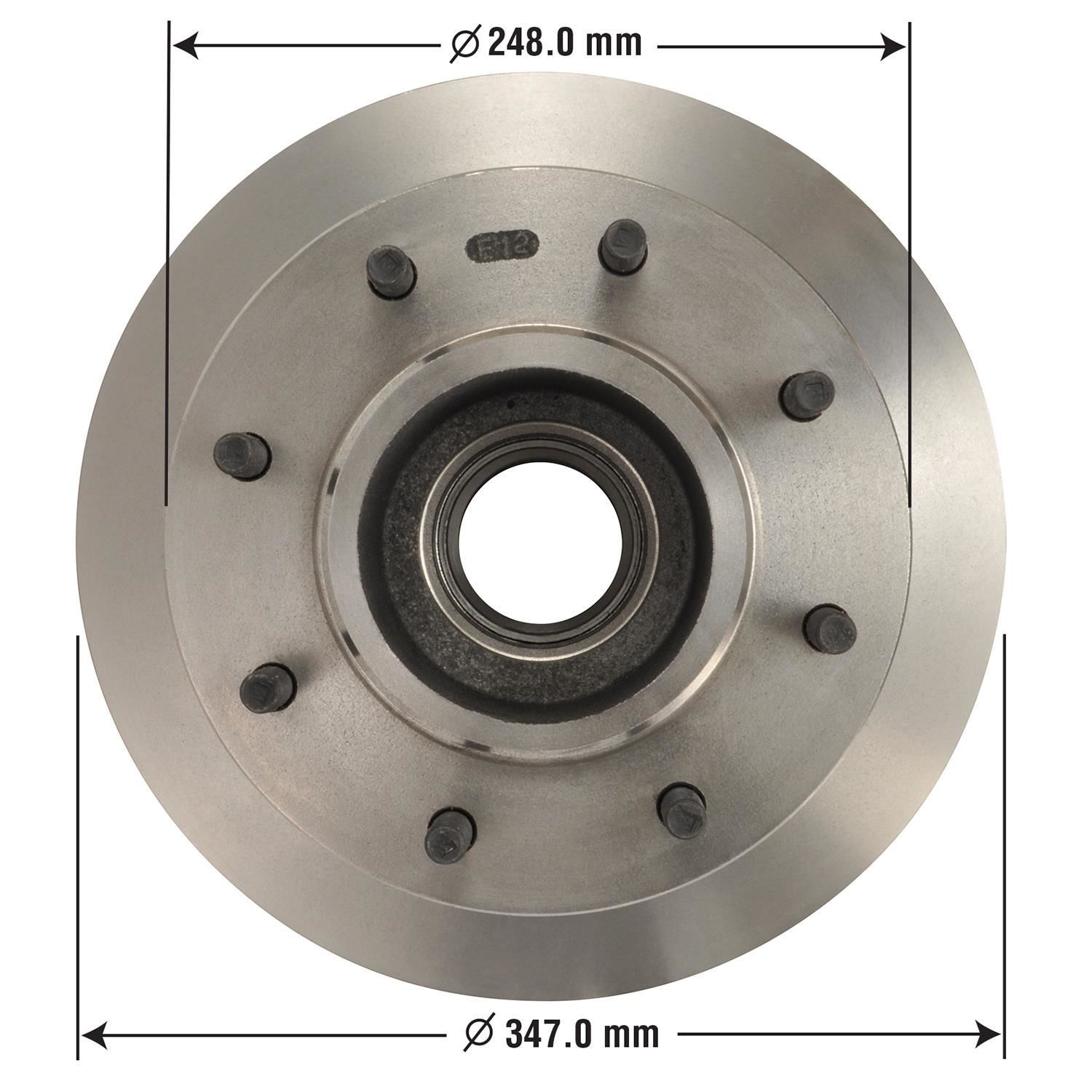 Duralast Disc Brake Rotor and Hub Assembly 42258