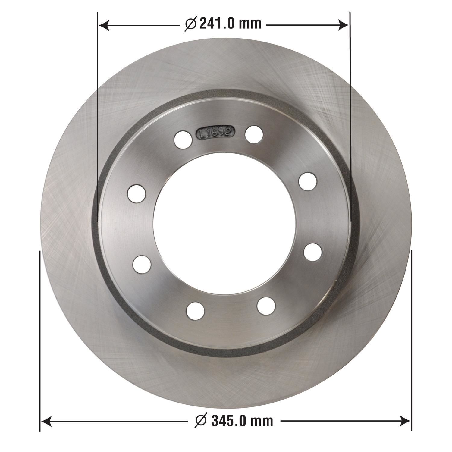 Duralast Disc Brake Rotor 42265