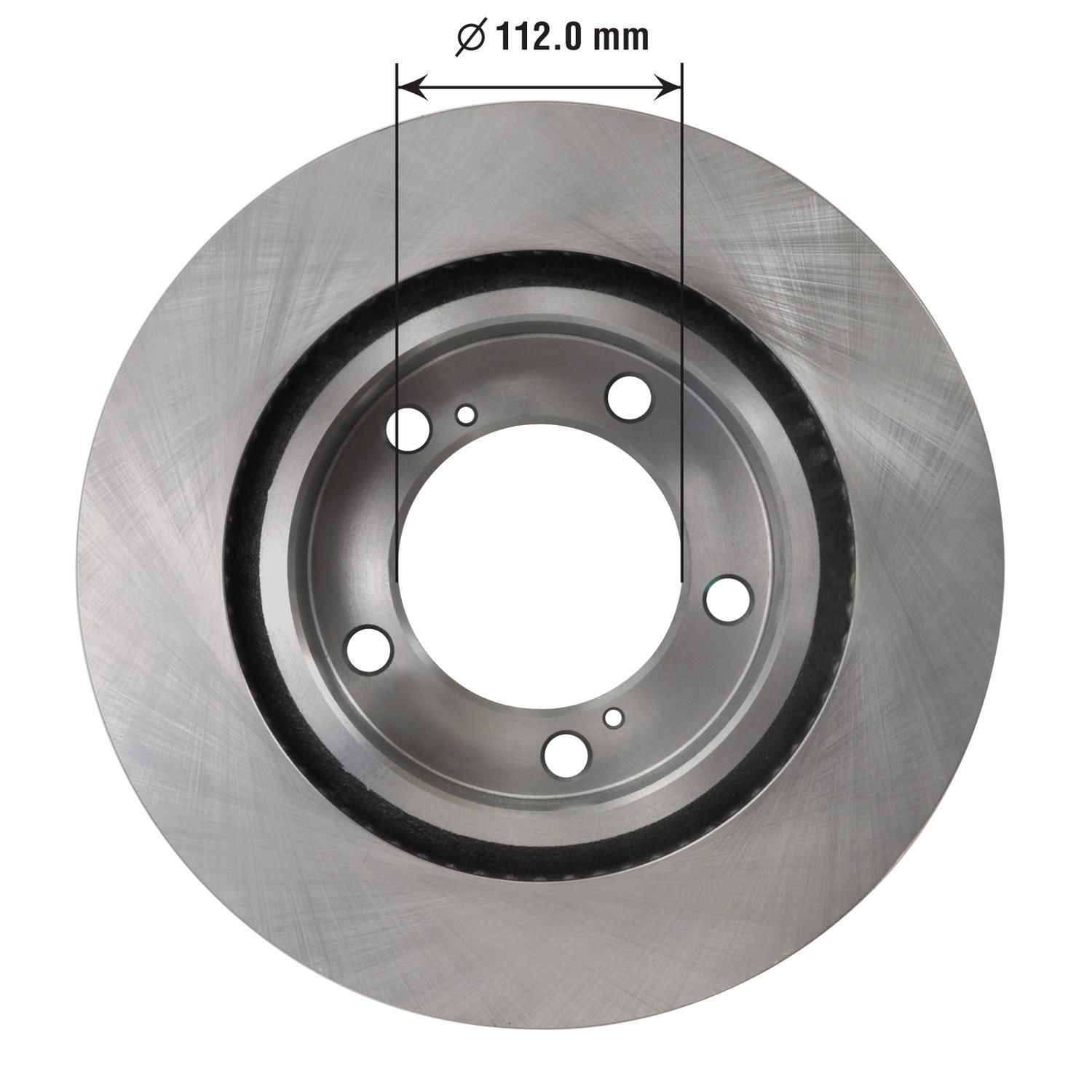 Duralast Disc Brake Rotor 44651