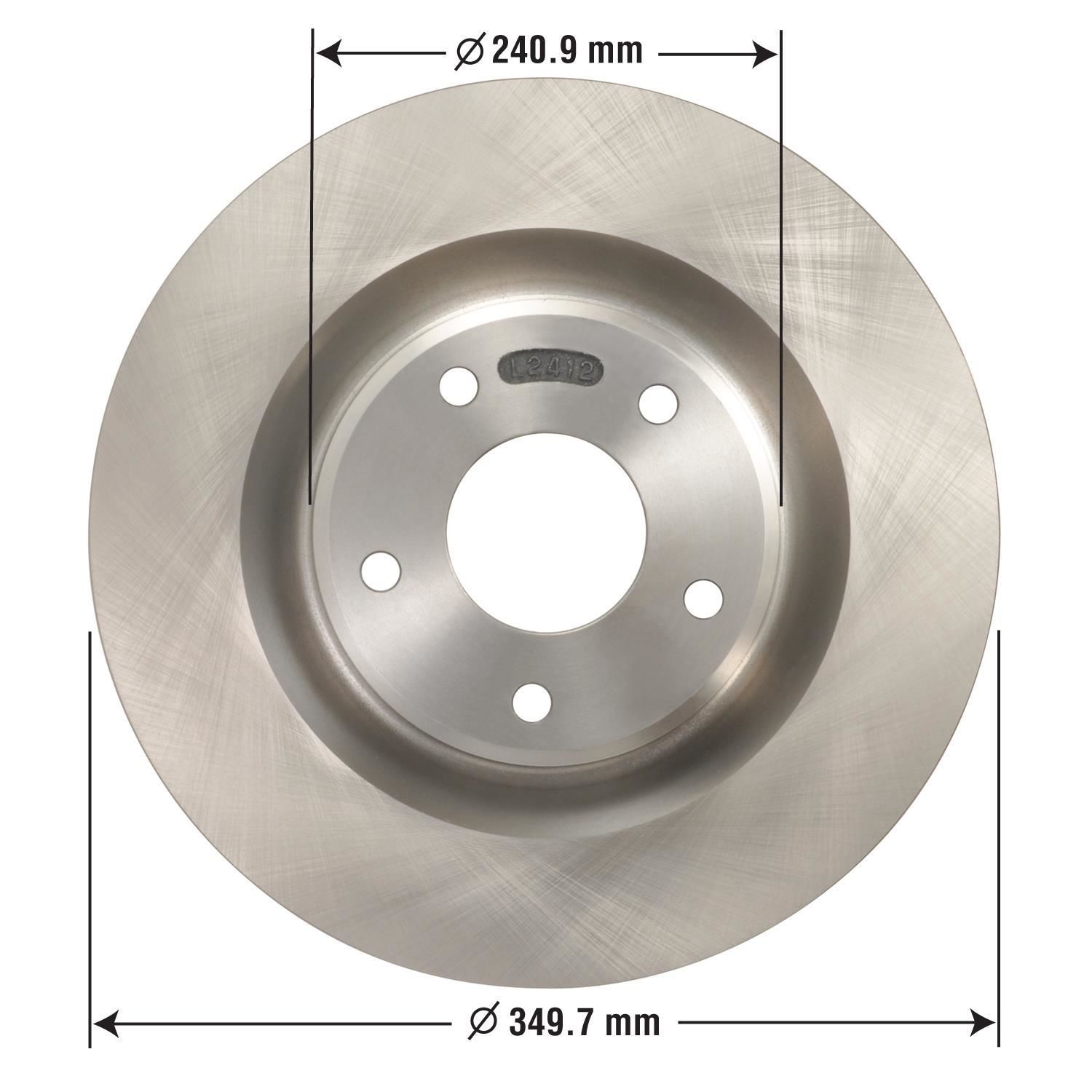 Duralast Disc Brake Rotor 44721