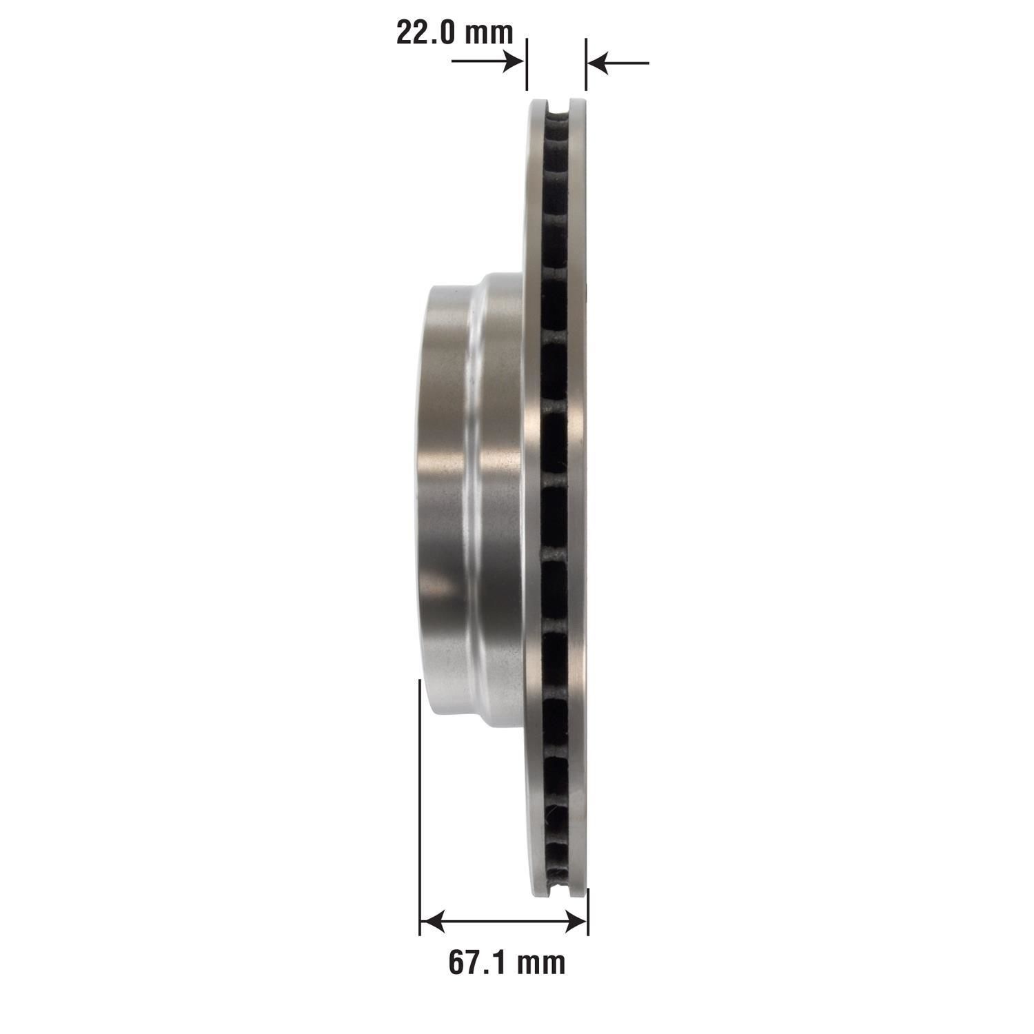 Duralast Disc Brake Rotor 45405
