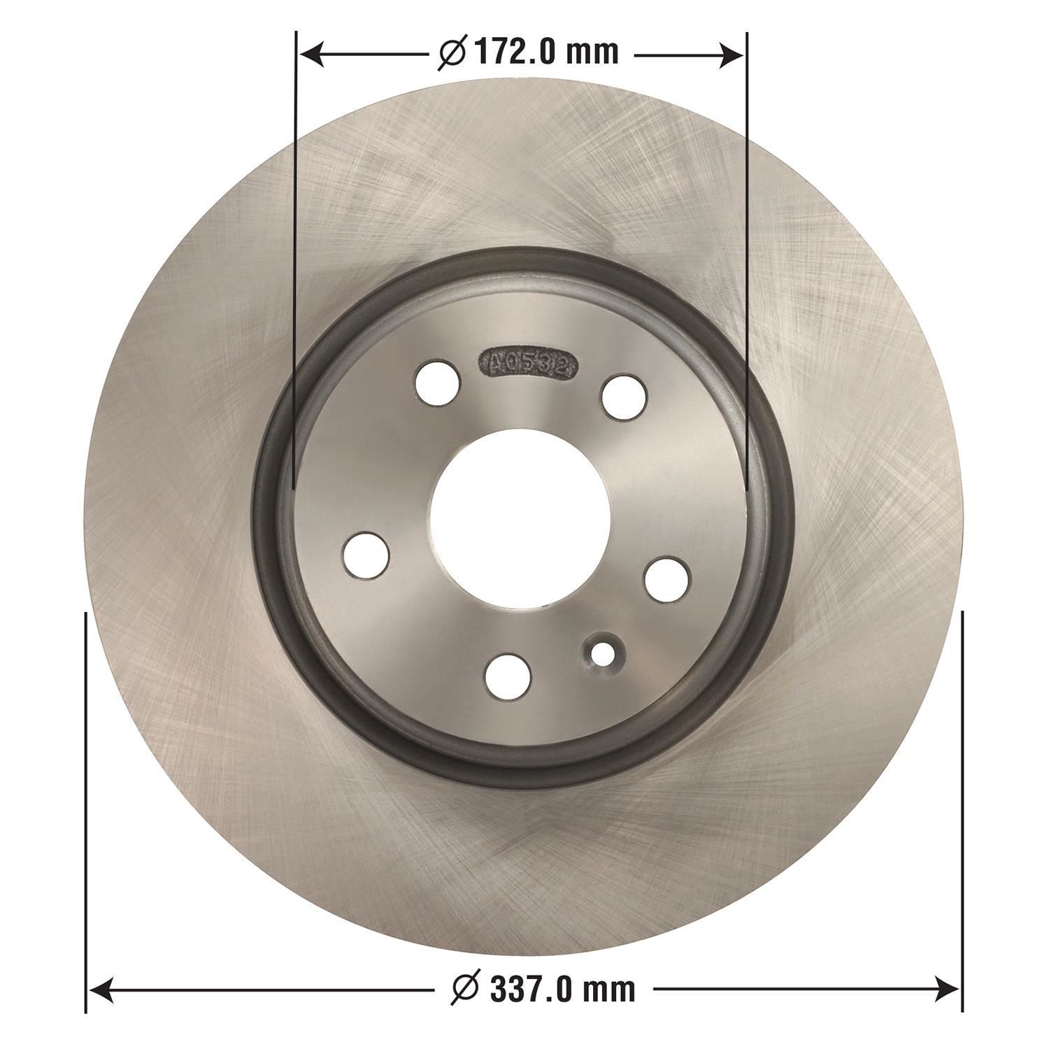 Duralast Disc Brake Rotor 45601
