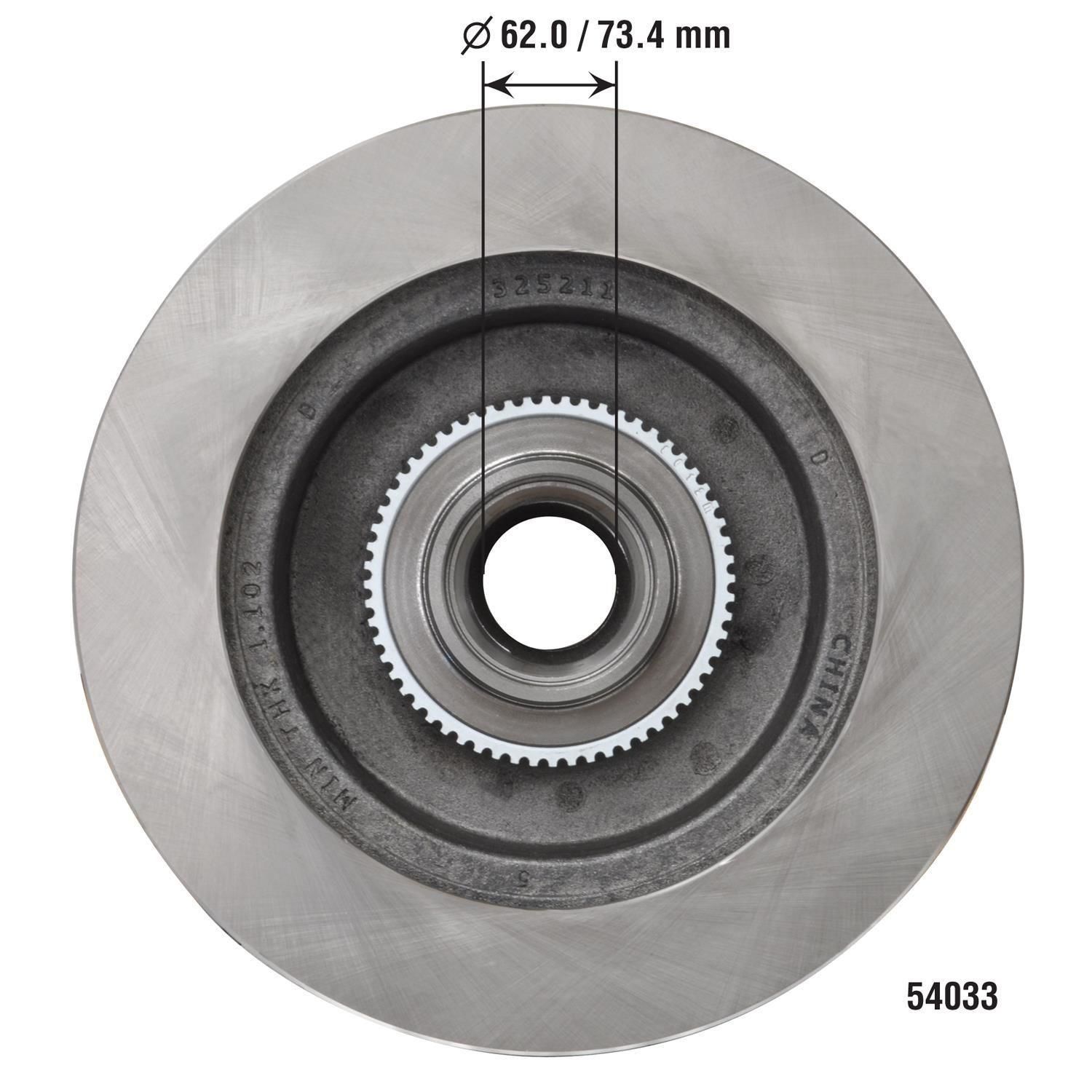 Duralast Brake Rotor 54033