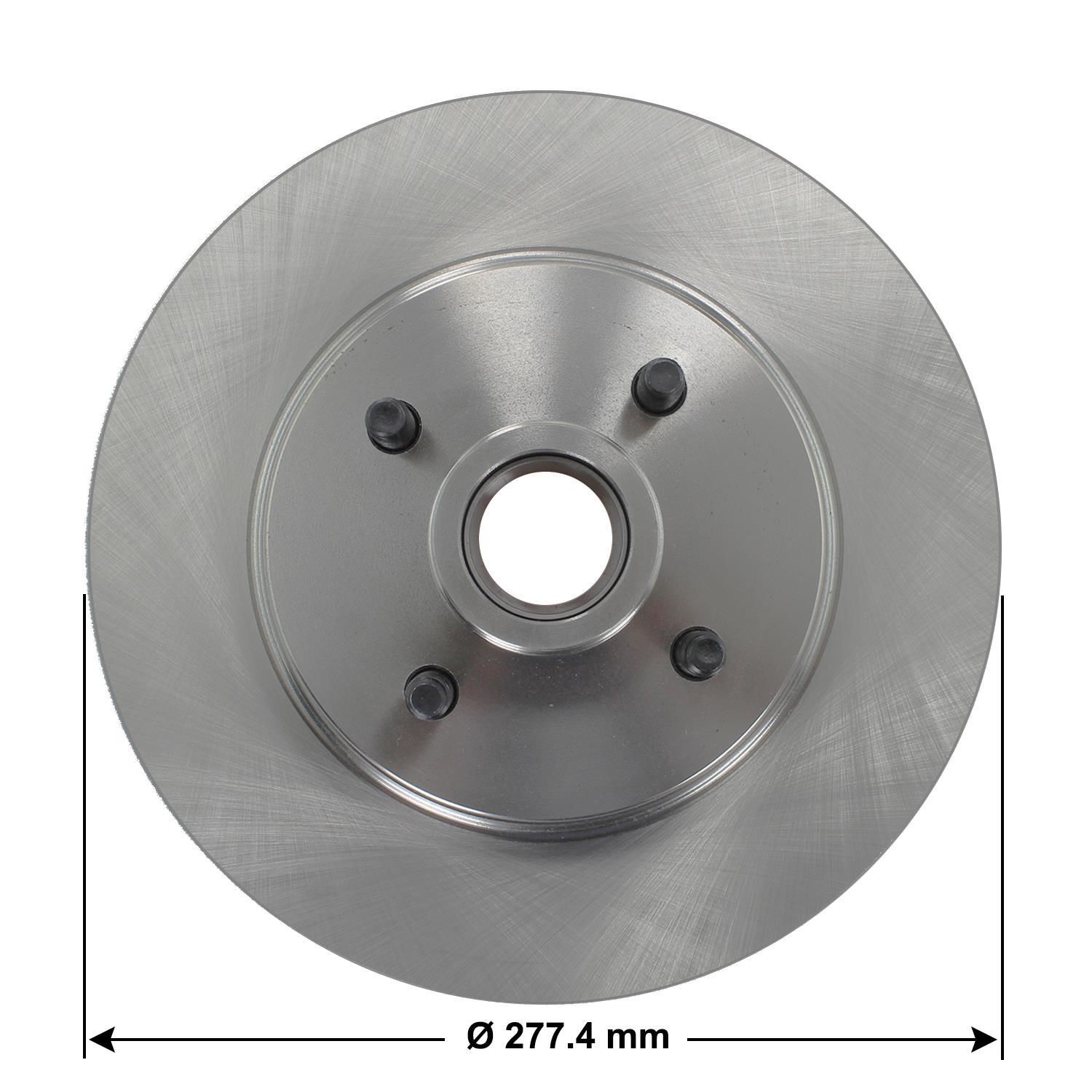 Duralast Disc Brake Rotor and Hub Assembly 5461