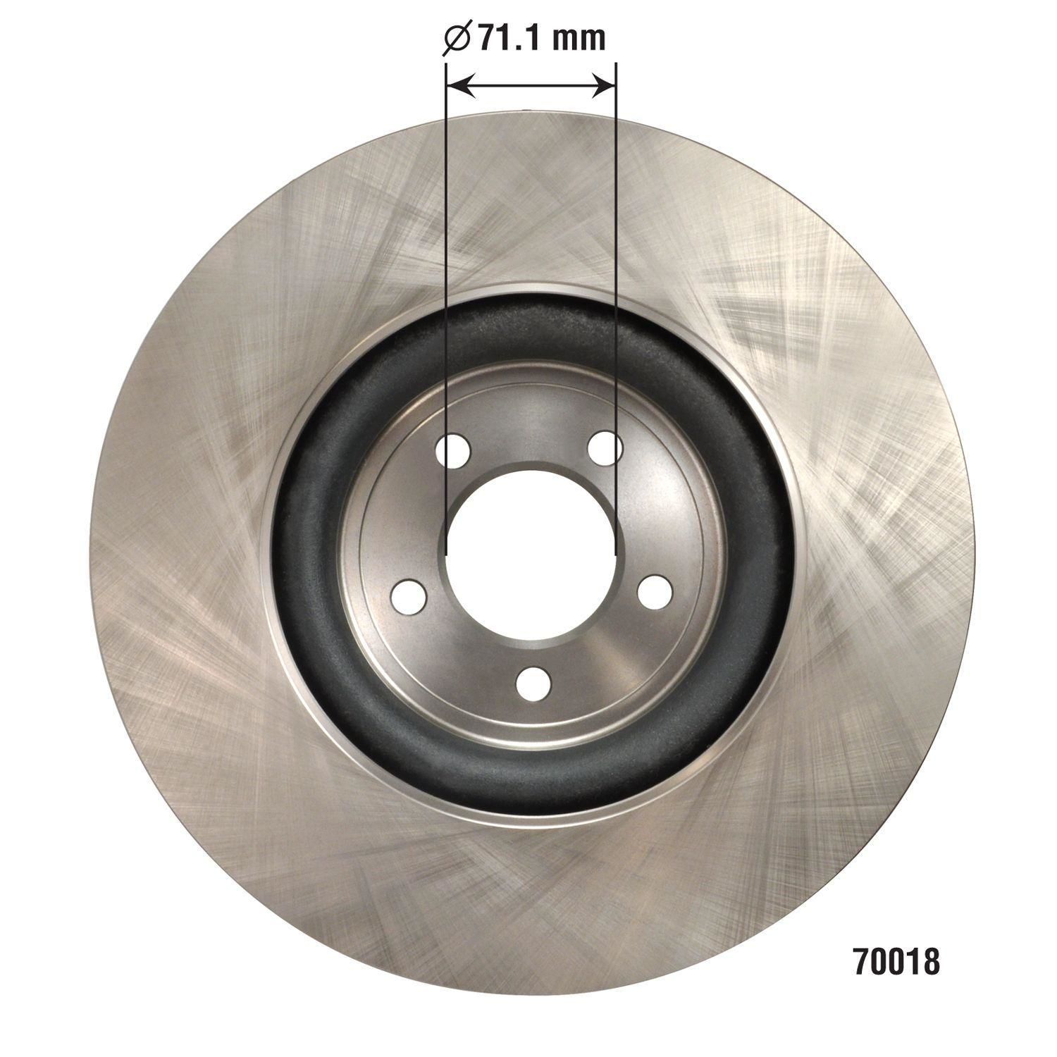 Duralast Disc Brake Rotor 70018