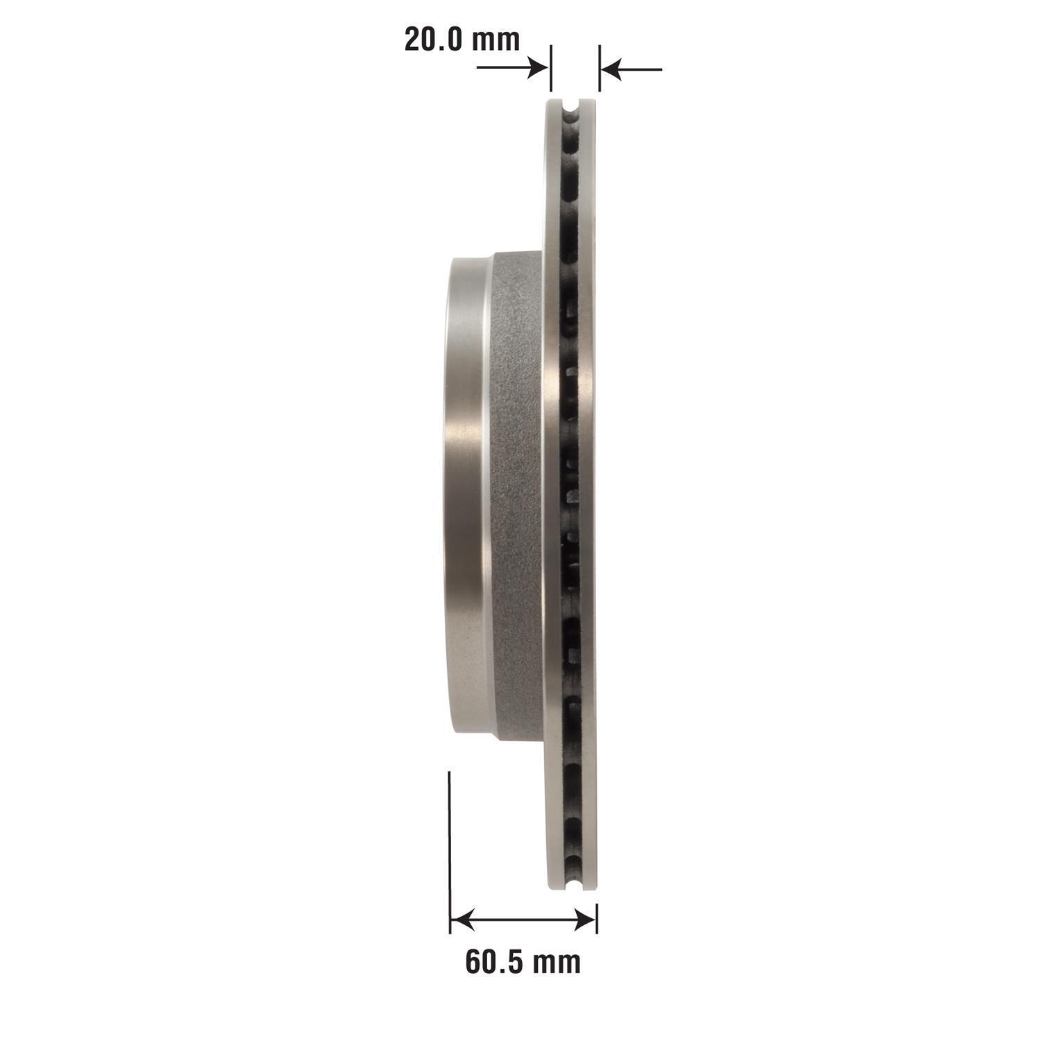 Duralast Disc Brake Rotor 70105