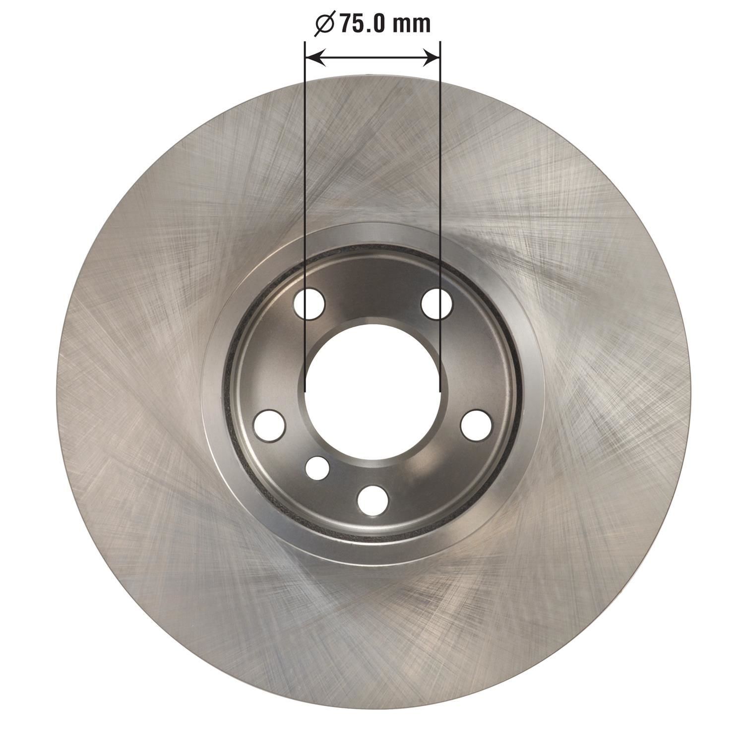Duralast Disc Brake Rotor 73010