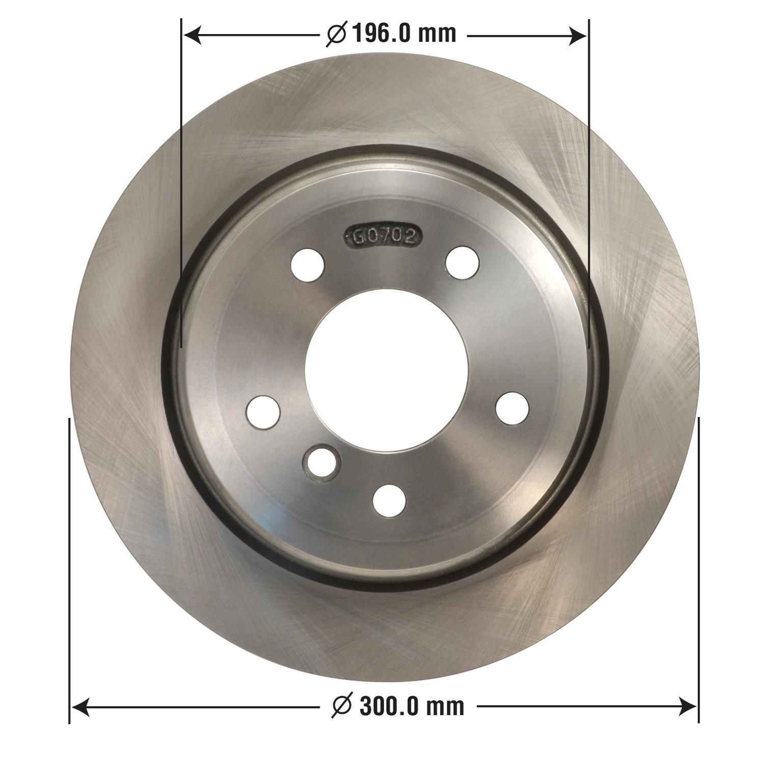 Duralast Disc Brake Rotor 73021
