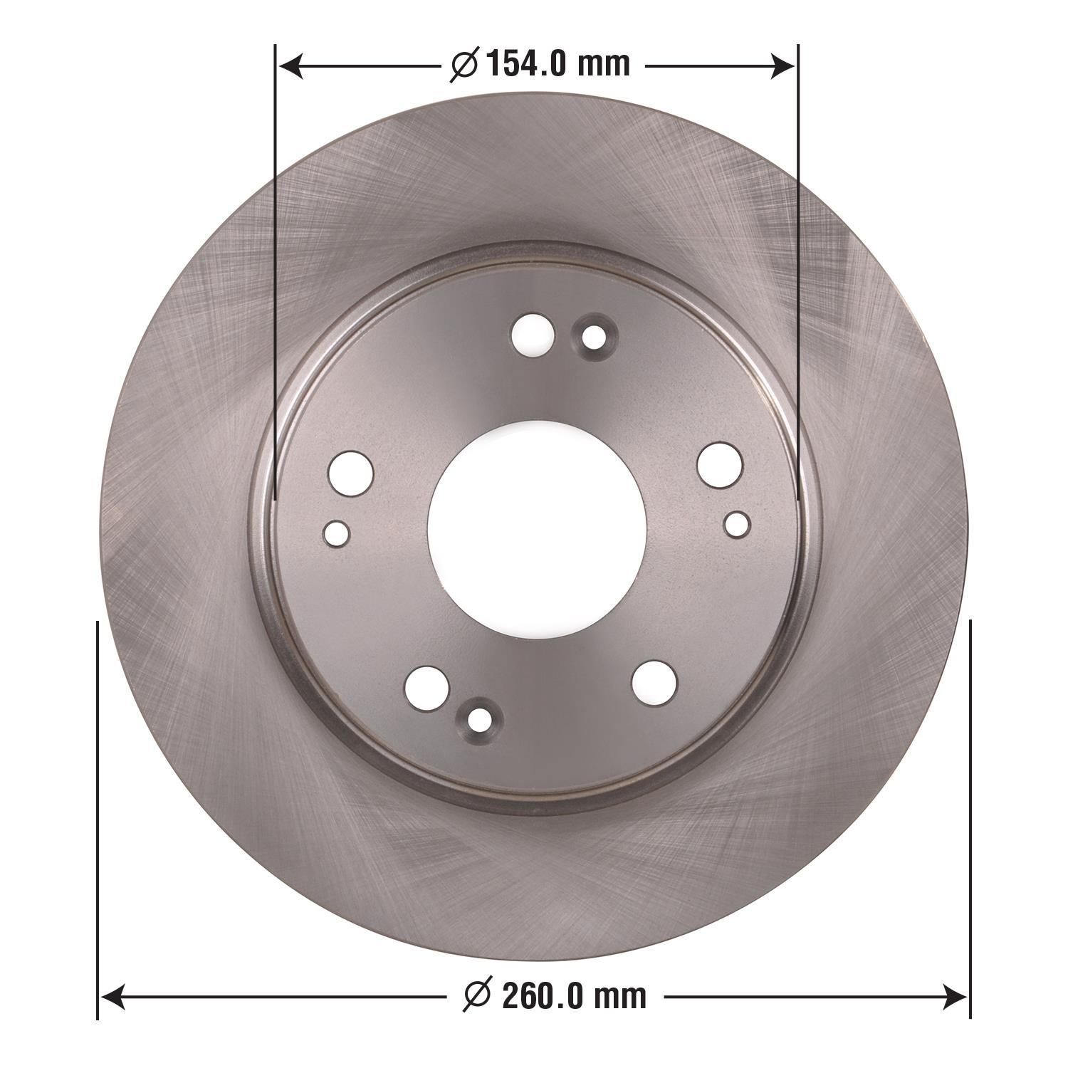 Duralast Disc Brake Rotor 74004