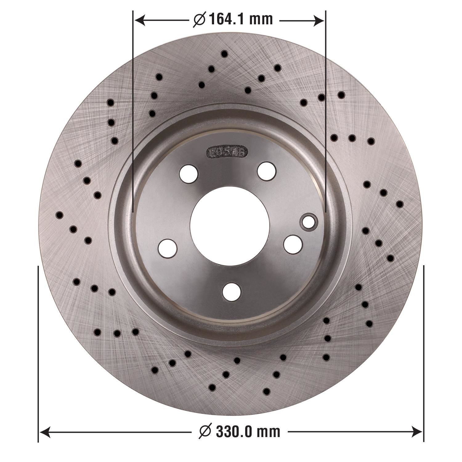 Duralast Disc Brake Rotor 76601