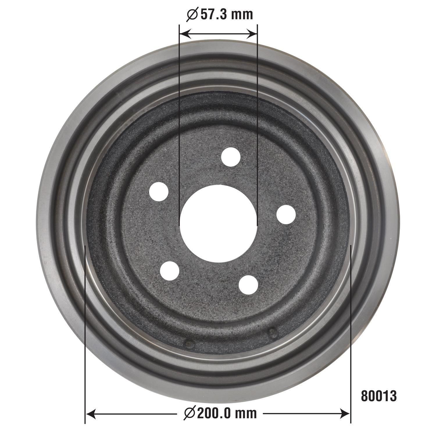Duralast Brake Drum 80013