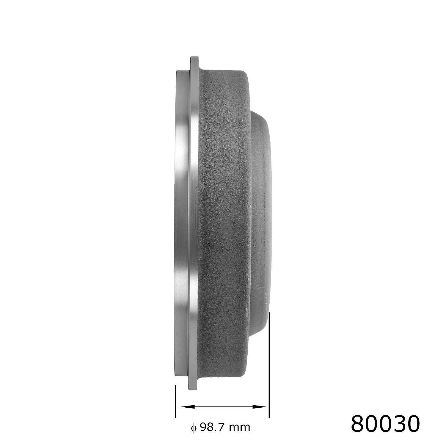 Duralast Brake Drum 80030
