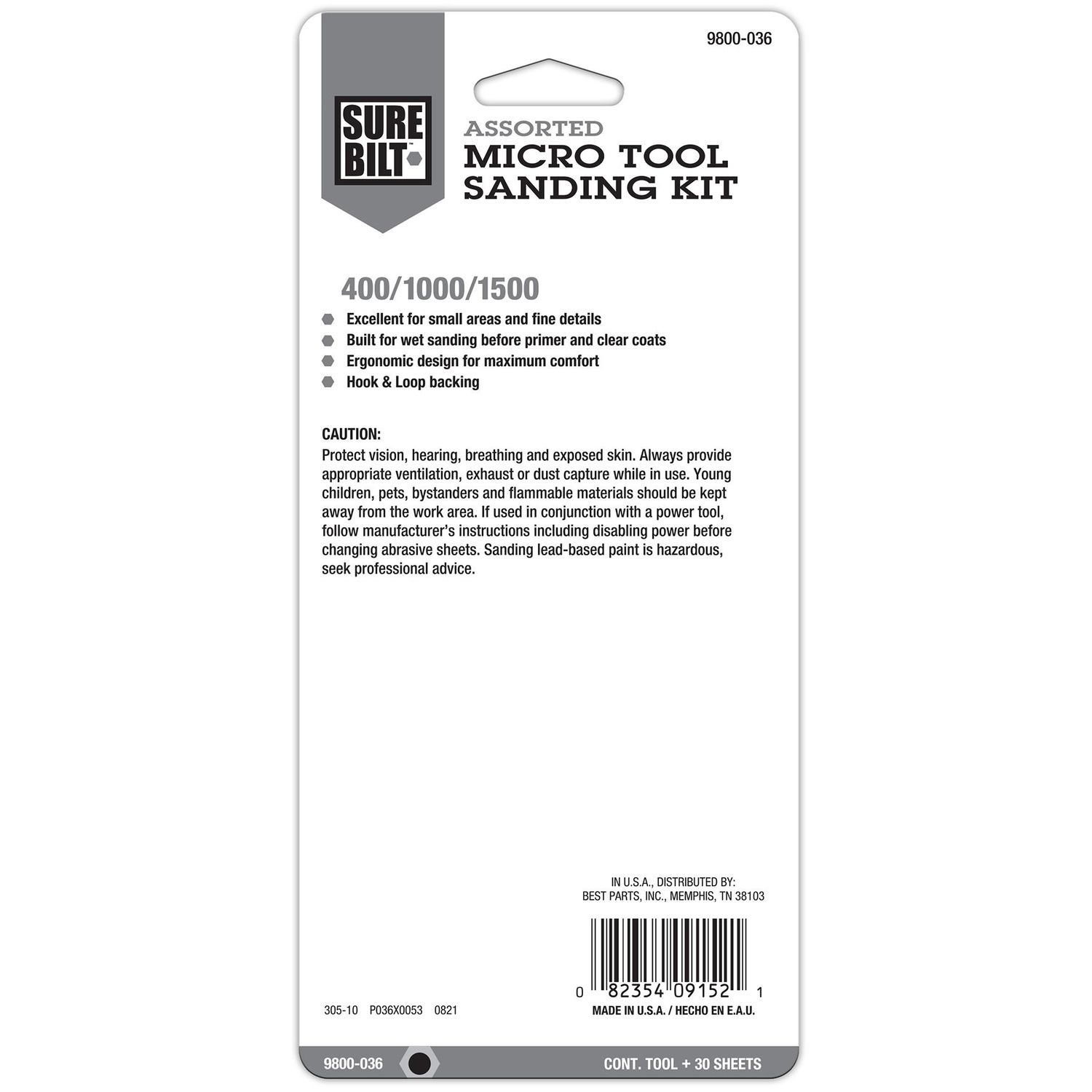 SureBilt MicroZip Tool Kit 30 Pack