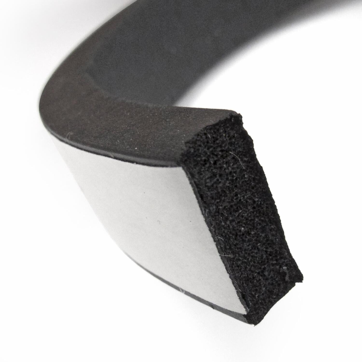 AmeriSeal Black Multi-Purpose Seal with Adhesive Back 3/4in x 5/16in x 50ft