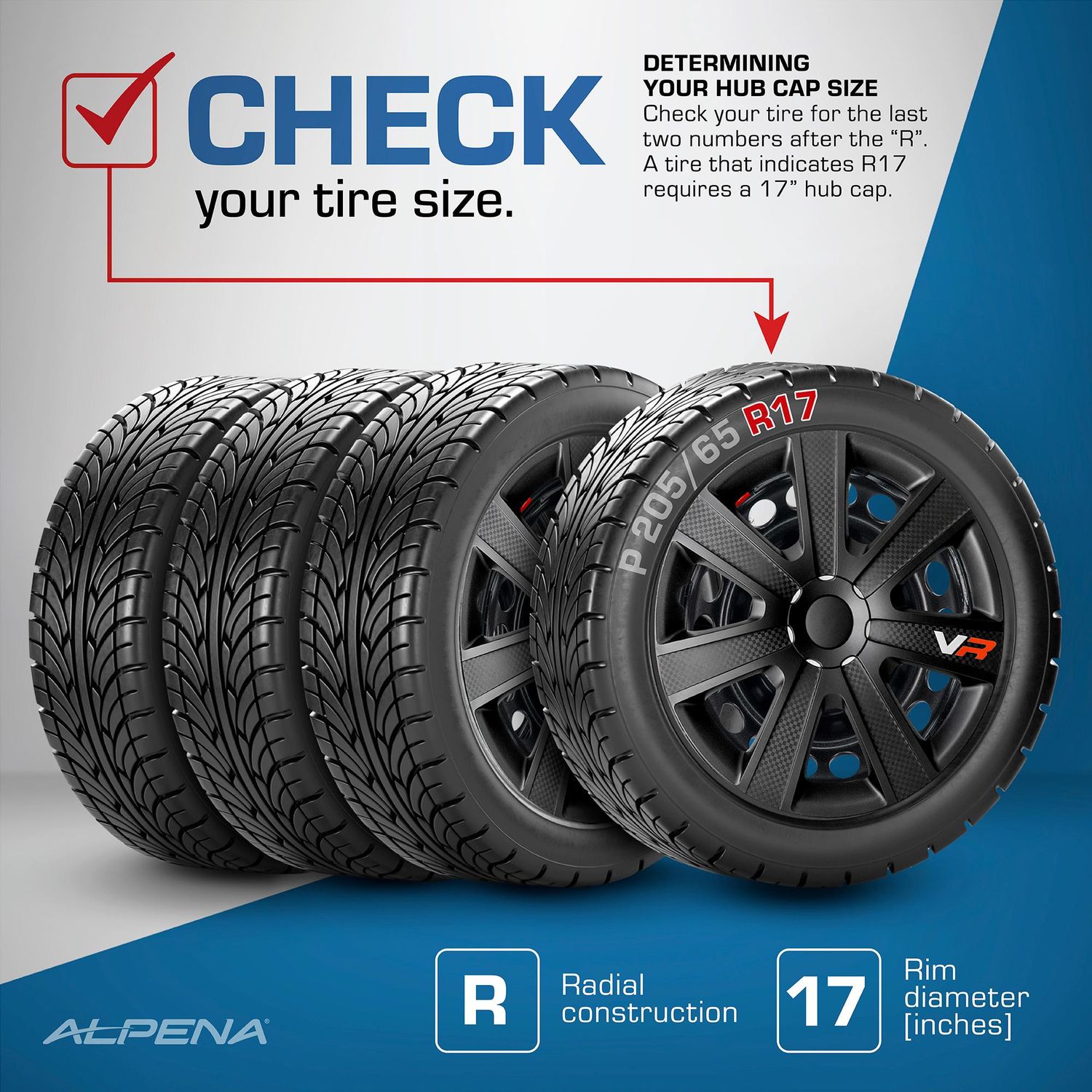 Alpena Wheel Cover Kit 58436