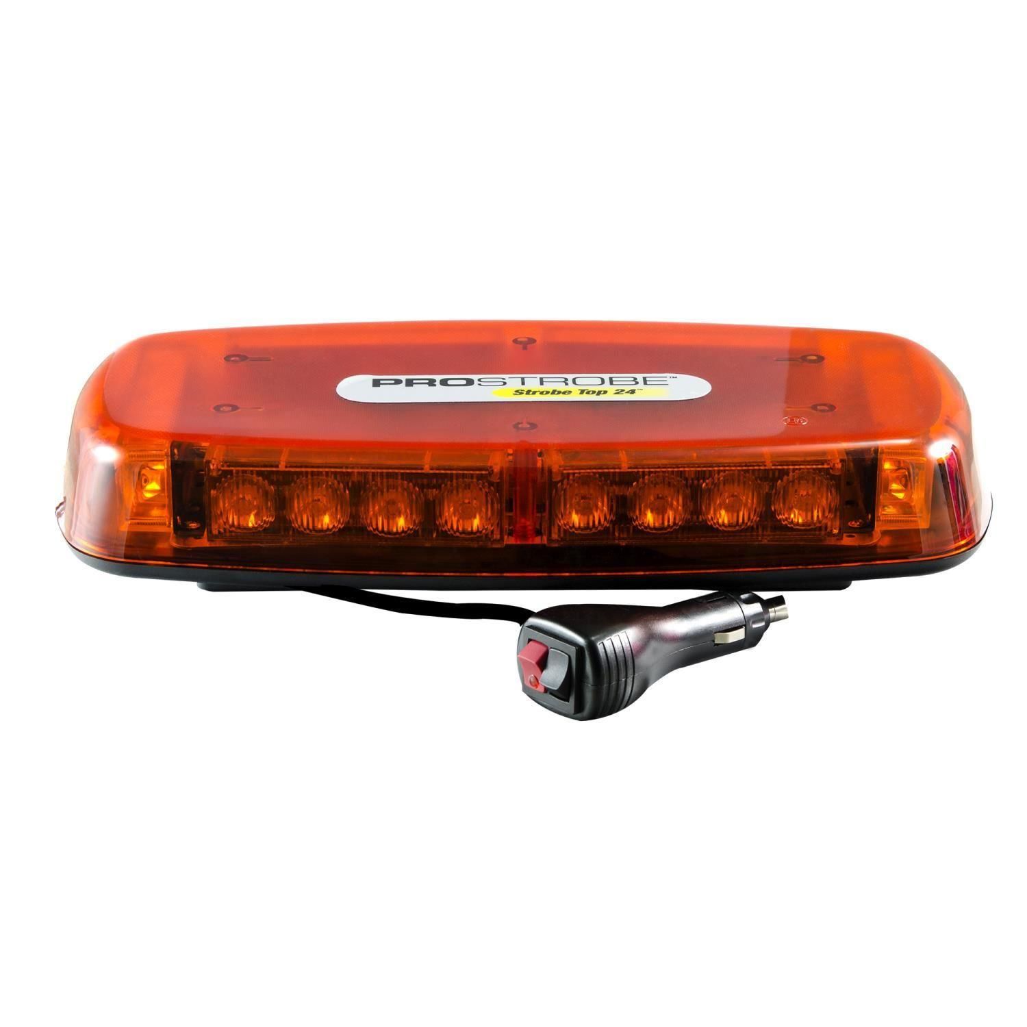 ProStrobe Black and Amber StrobeTop Strobe Light with 24 LED