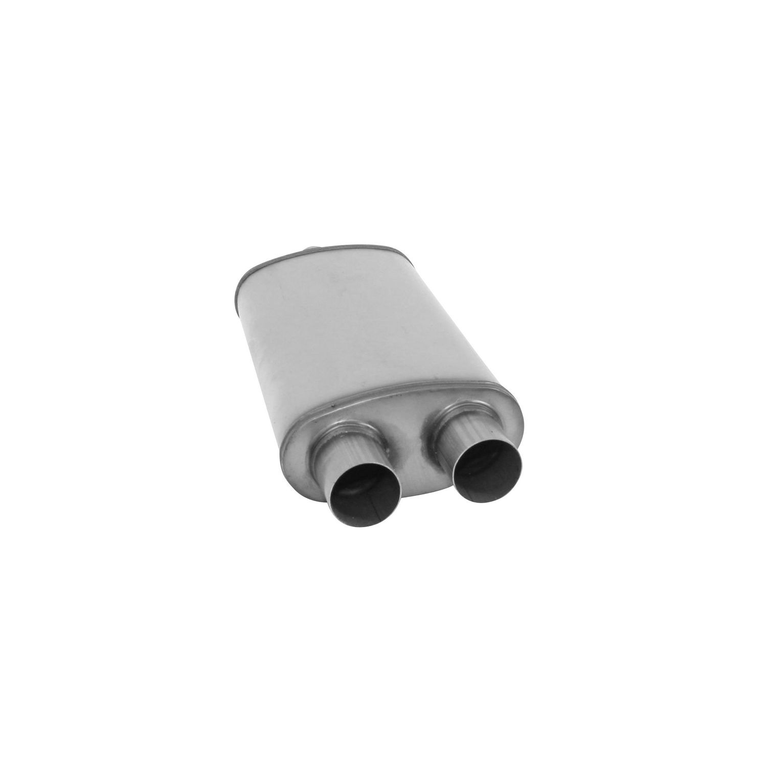 Cherry Bomb 2 1/2in Center Inlet and Dual Outlet Salute Exhaust Muffler