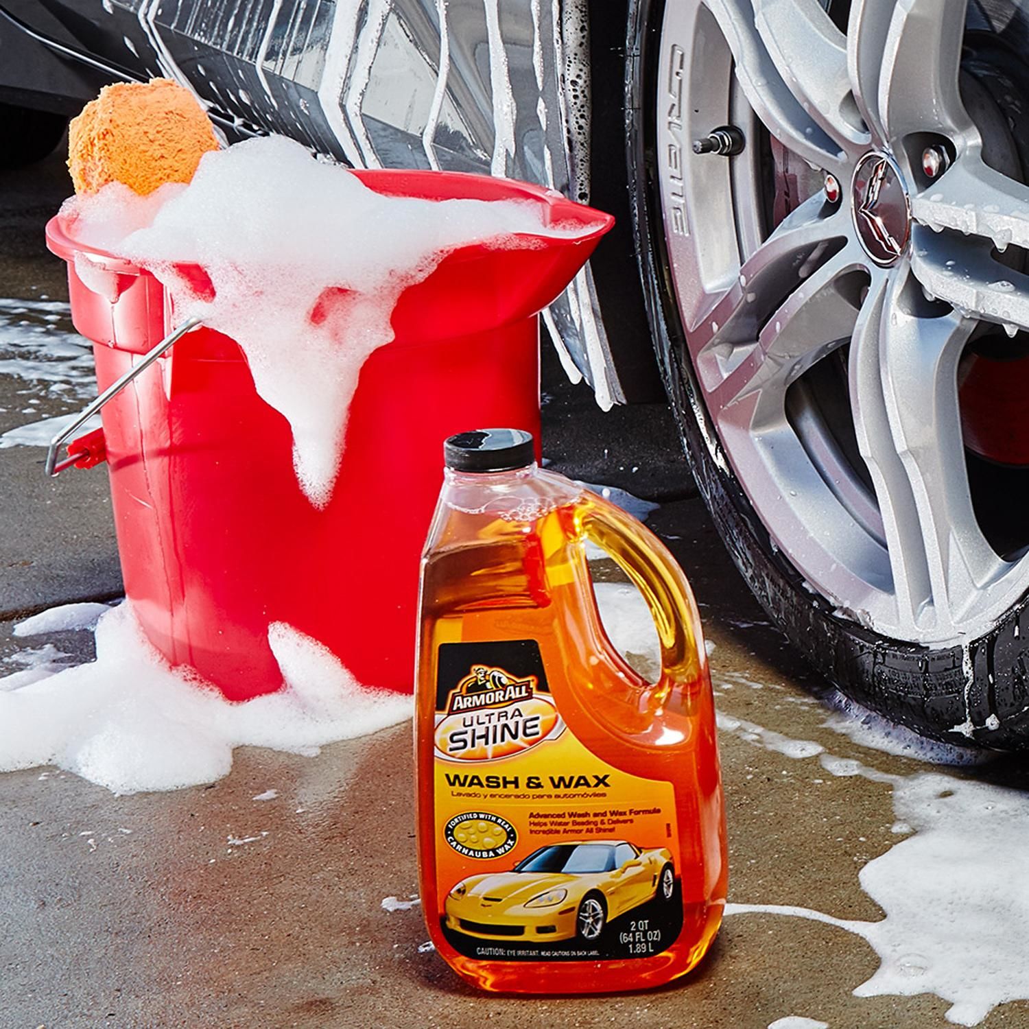 Armor All Ultra Shine Wash and Wax Liquid 64oz