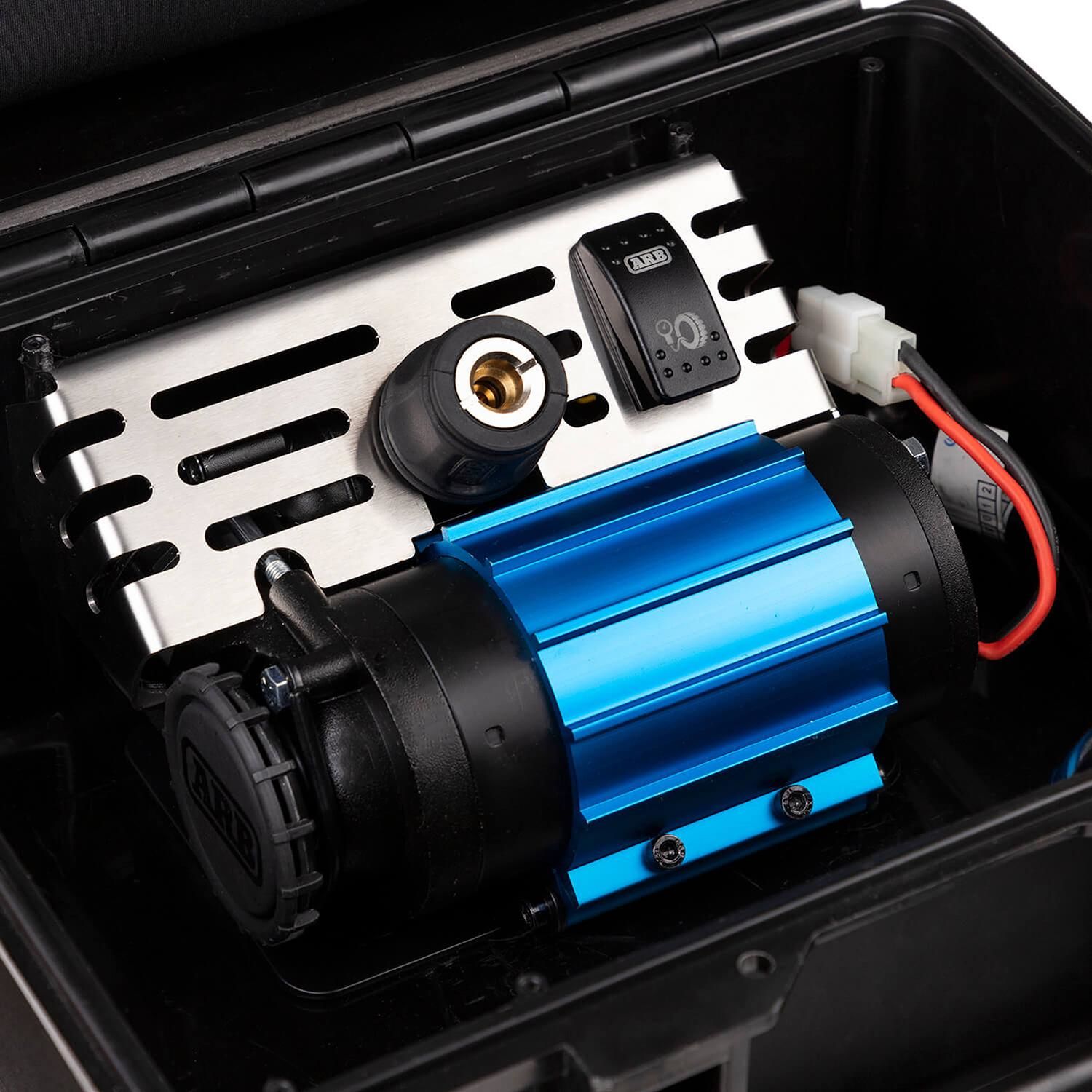 ARB 12 Volt Portable 100 PSI Max Pressure Air Compressor with Battery ...