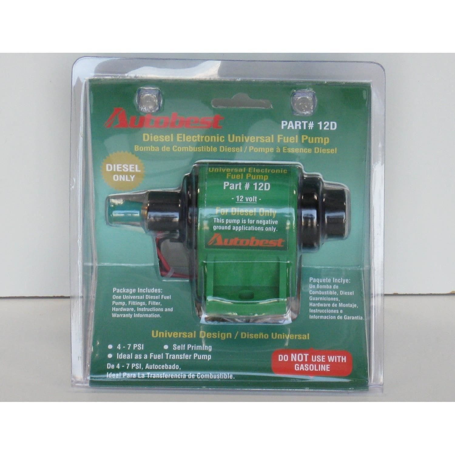 Autobest Electric Fuel Pump 12D