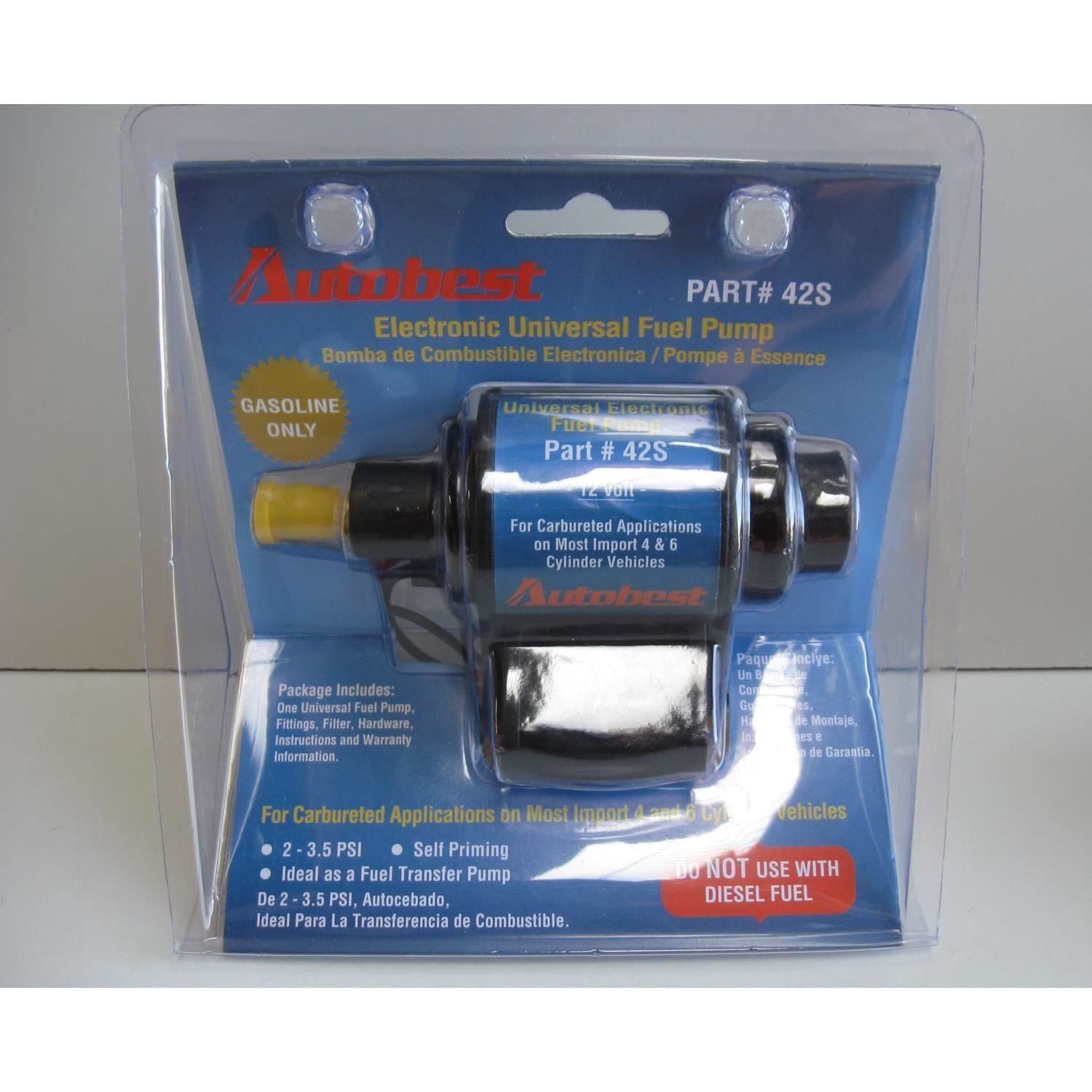 Autobest Electric Fuel Pump 42S