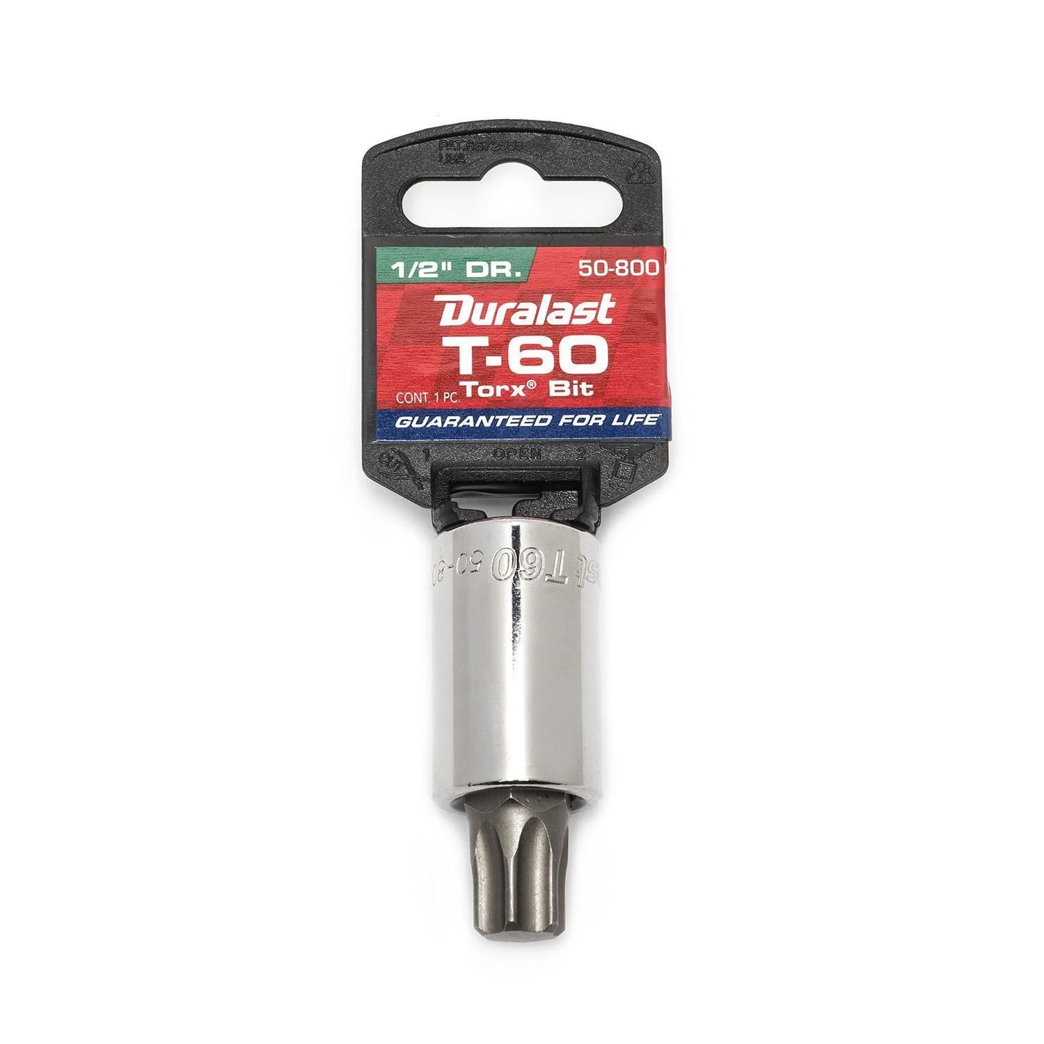 Duralast 1/2in Drive T-60 Torx Bit