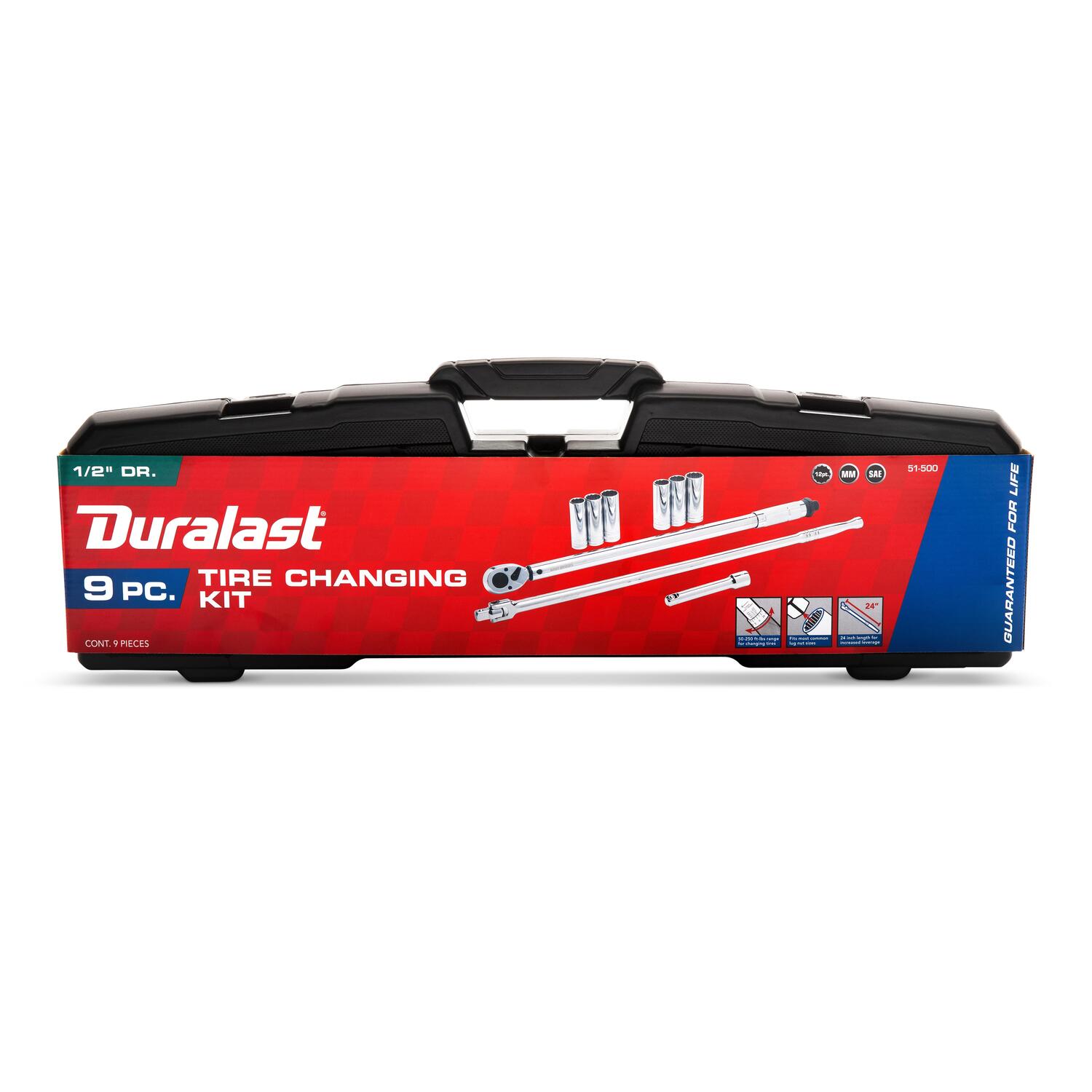 Duralast Tire Change Kit 9 Piece