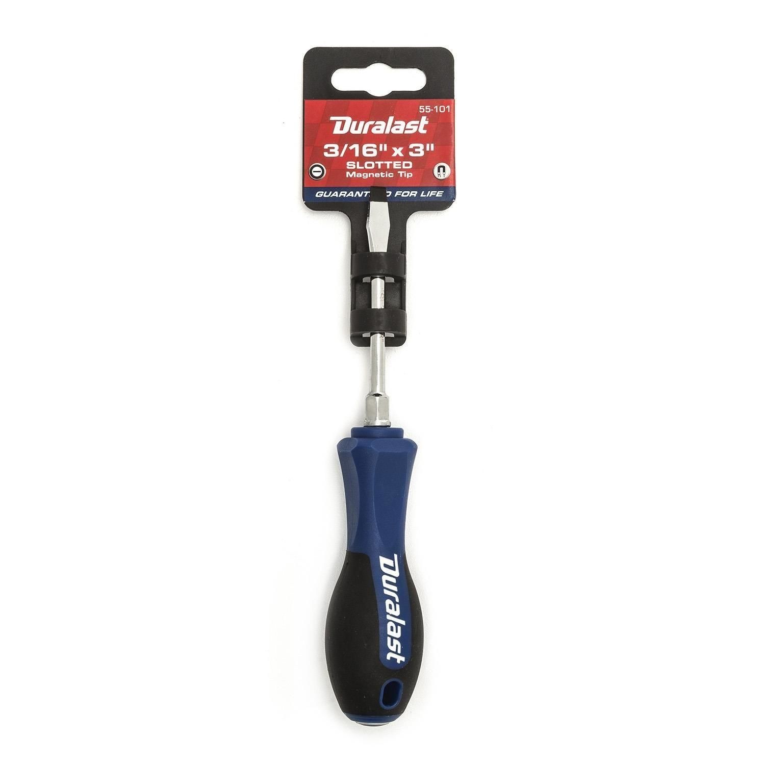 Duralast 3/16in x 3in Flat Head Screwdriver