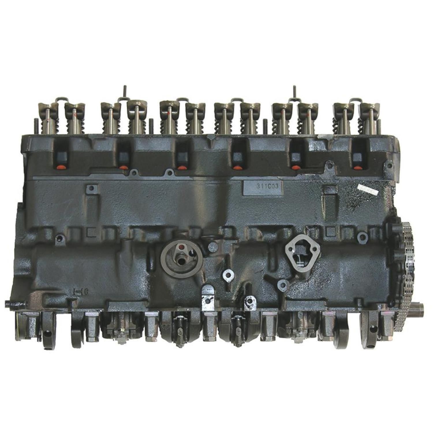 NuTech Remanufactured Long Block Engine DA03