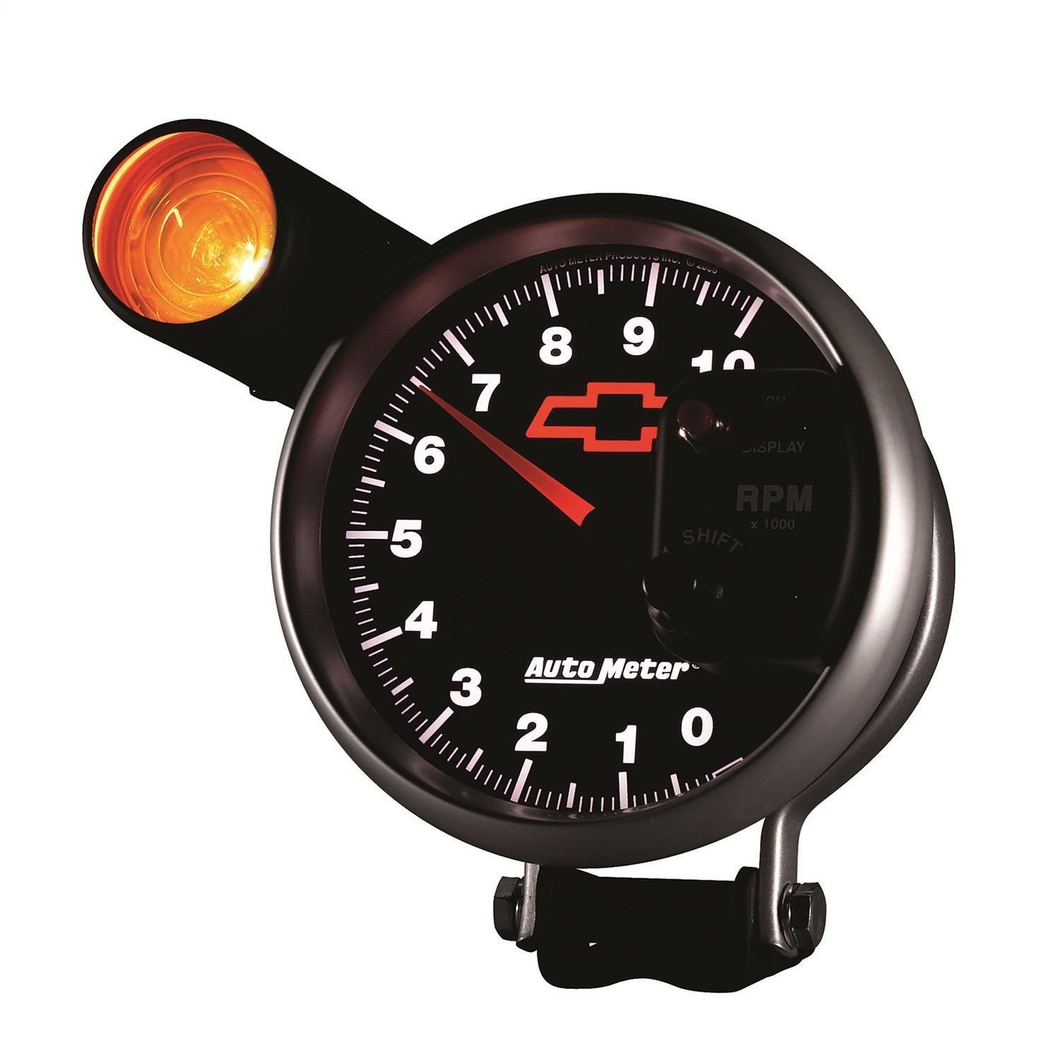 AutoMeter 5in 0-10,000 RPM Black Tachometer Gauge