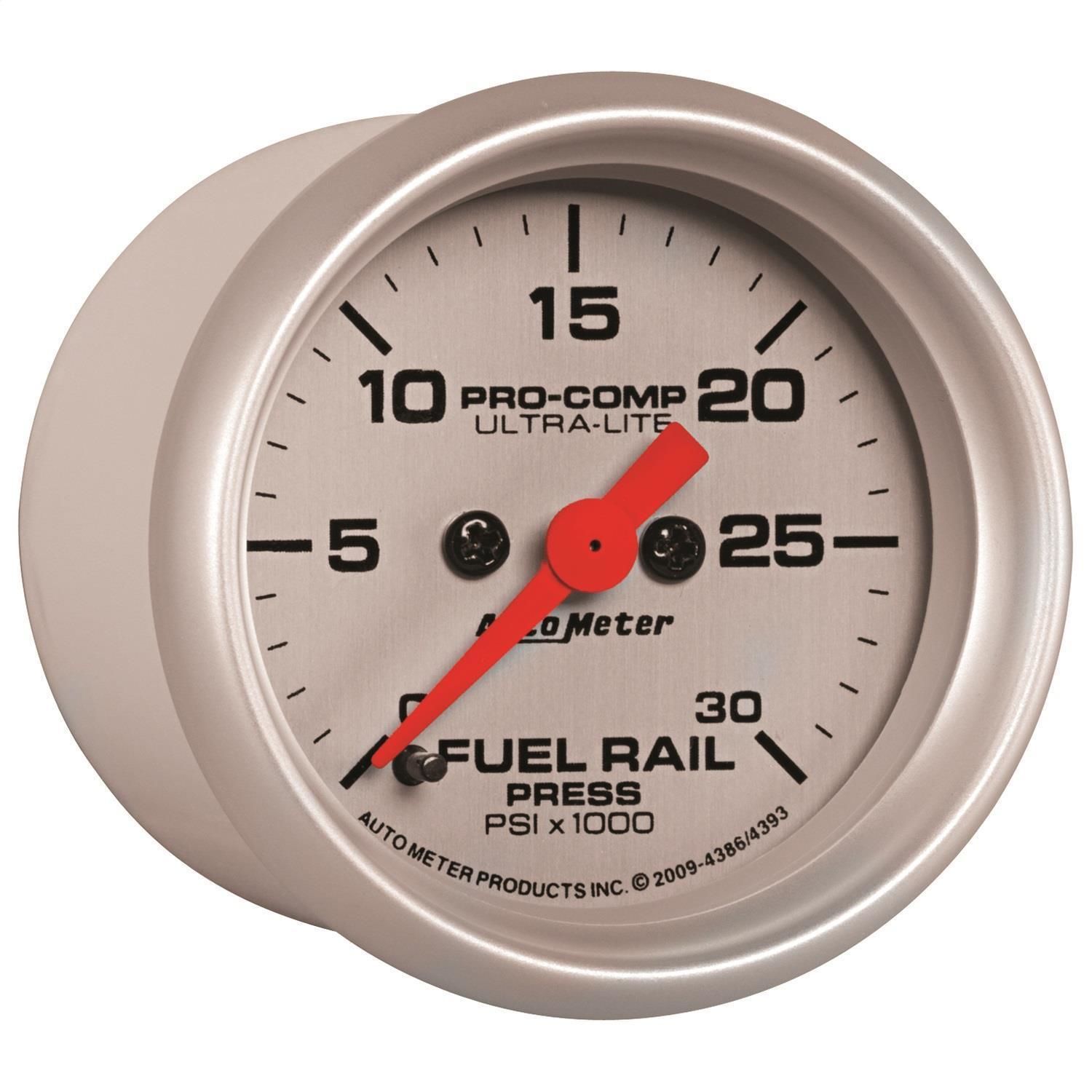 AutoMeter Fuel Pressure Gauge 4386