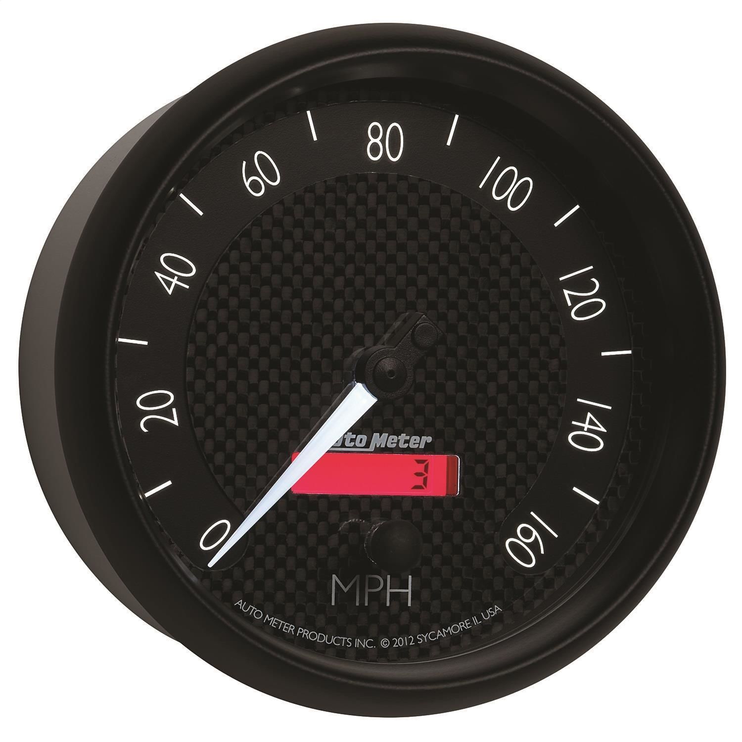 AutoMeter 5in 0-160 MPH GT Programmable Speedometer Gauge