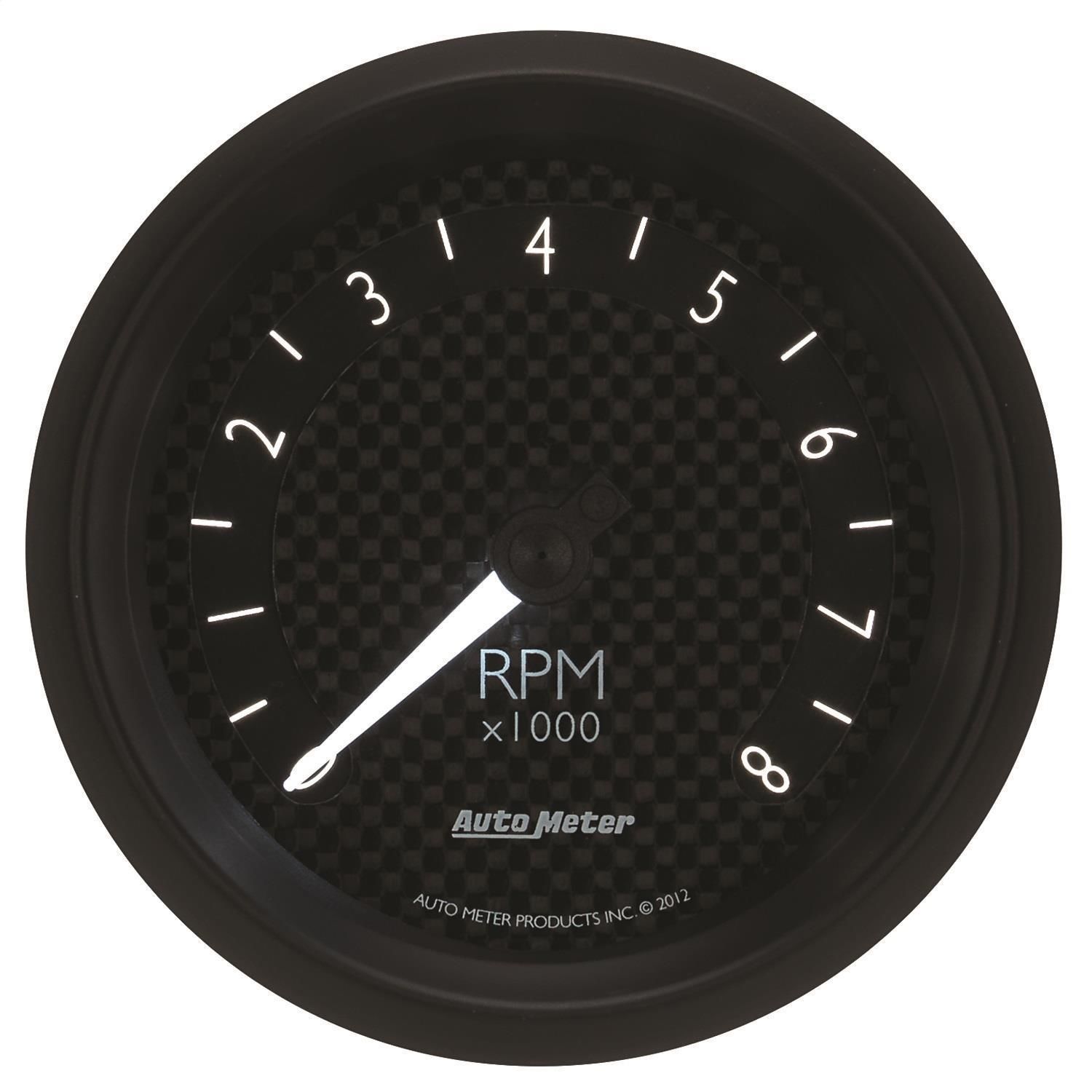 AutoMeter 3 3/8in 0-8,000 RPM GT In-Dash Tachometer Gauge