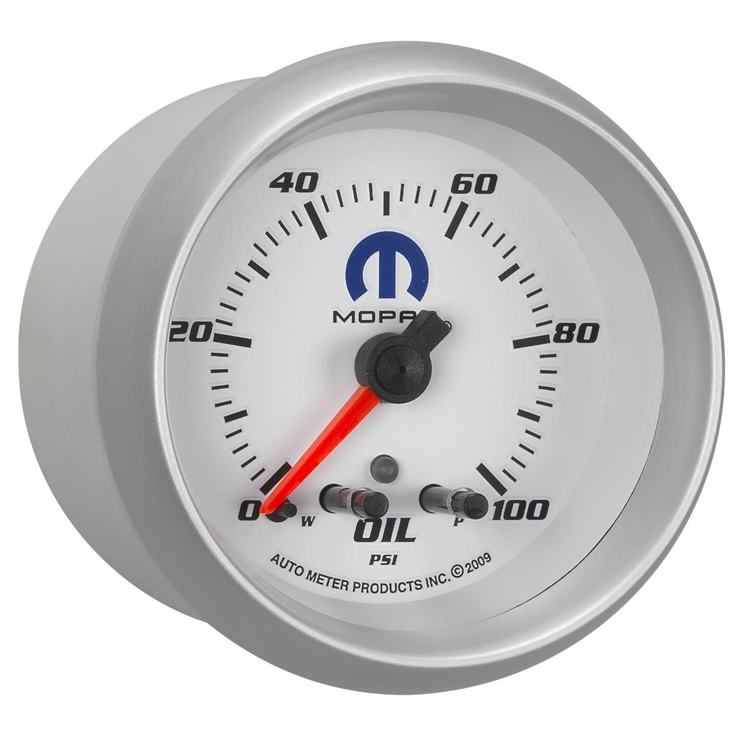 AutoMeter 2 5/8in 0-100 PSI Mopar Oil Pressure Gauge