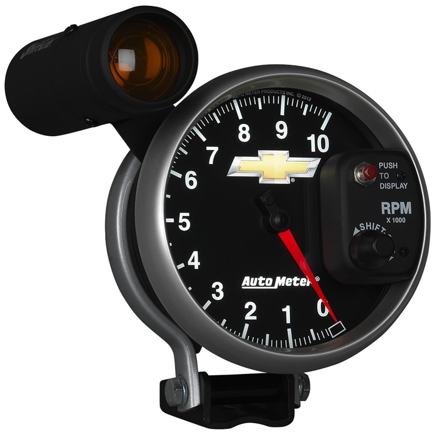 AutoMeter 5in 0-10,000 RPM Black Tachometer Gauge